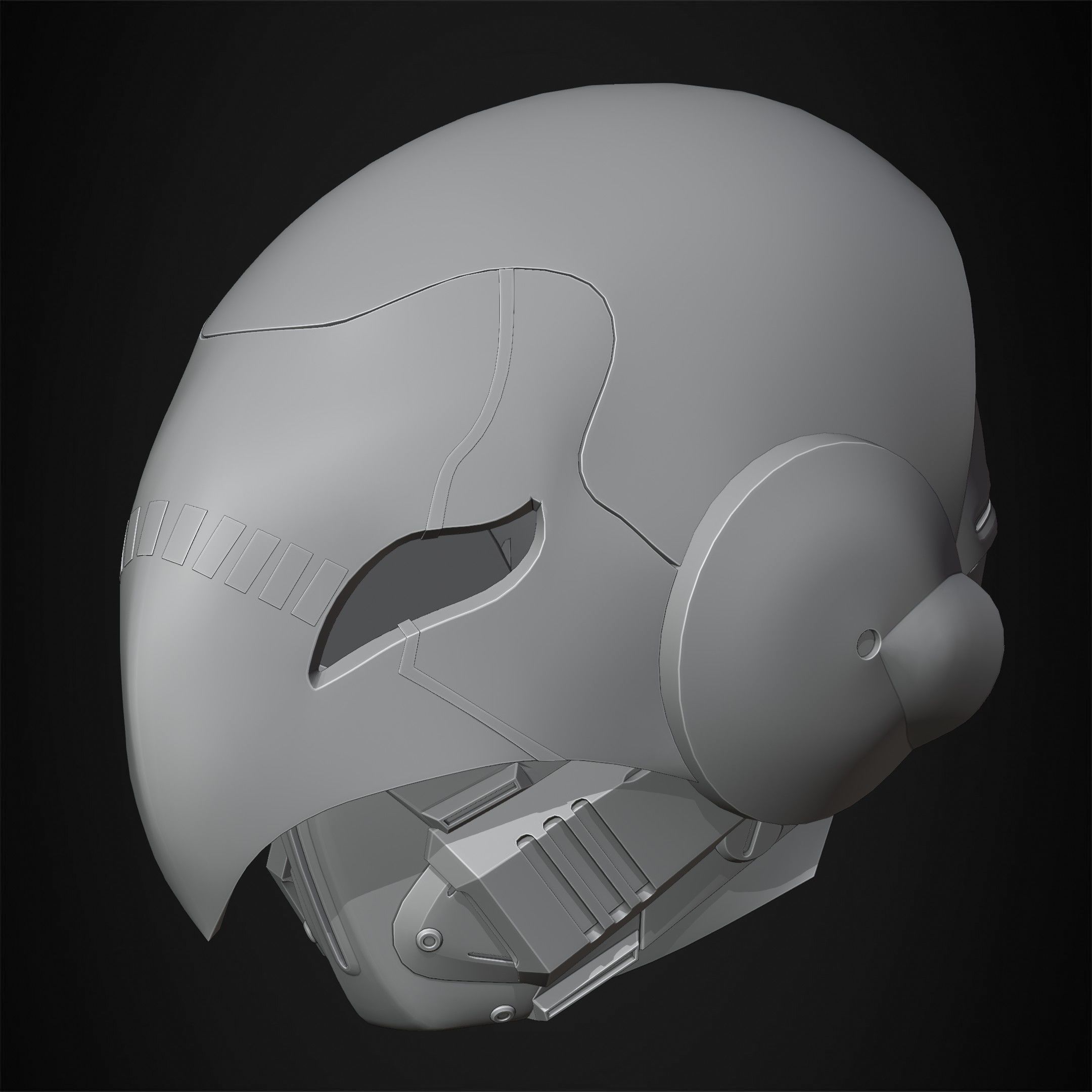 Destiny 2 Celestial Nighthawk Helmet for Cosplay 3D model 3D printable ...