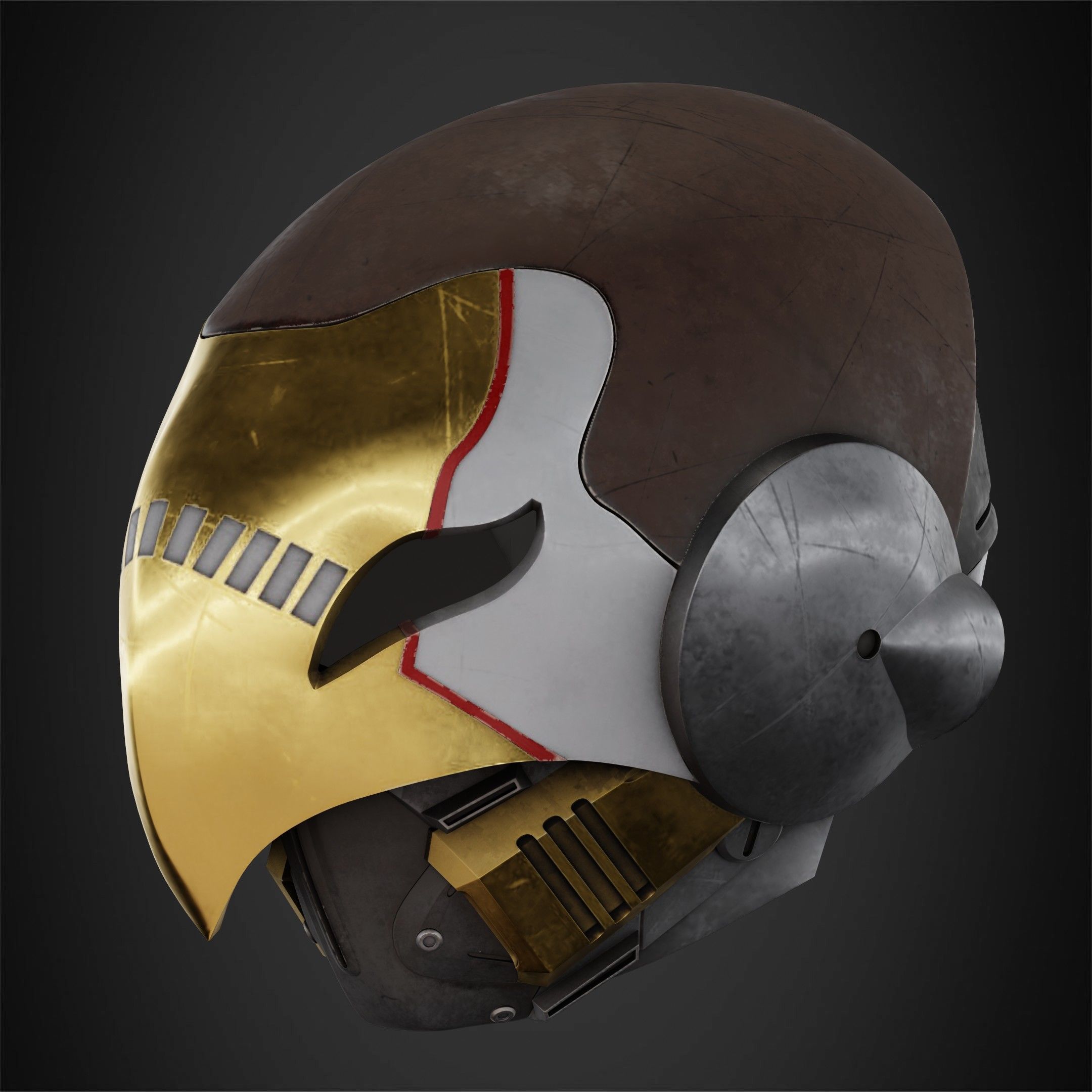 Destiny 2 Celestial Nighthawk Helmet for Cosplay 3D model 3D printable ...