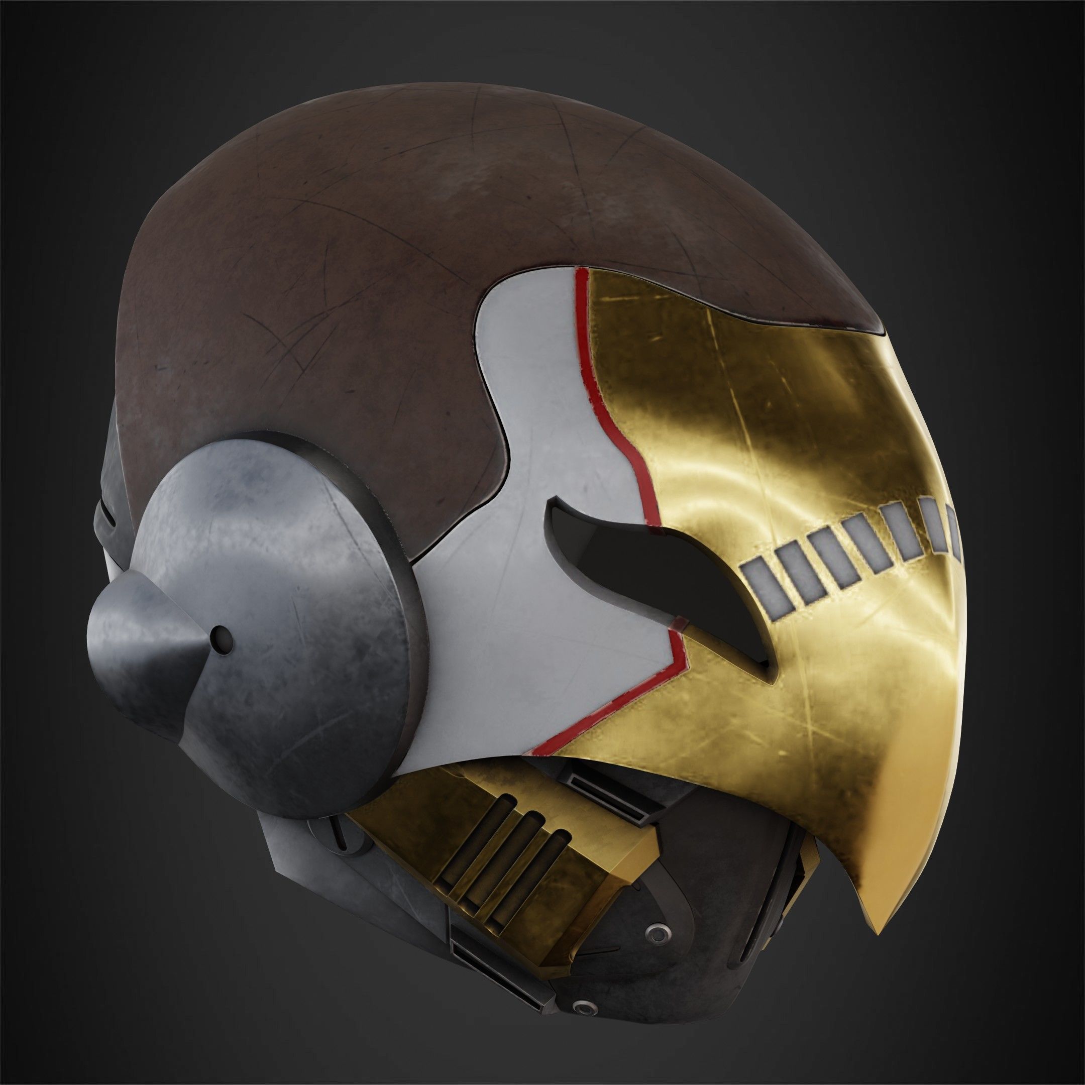 Destiny 2 Celestial Nighthawk Helmet for Cosplay 3D model 3D printable ...