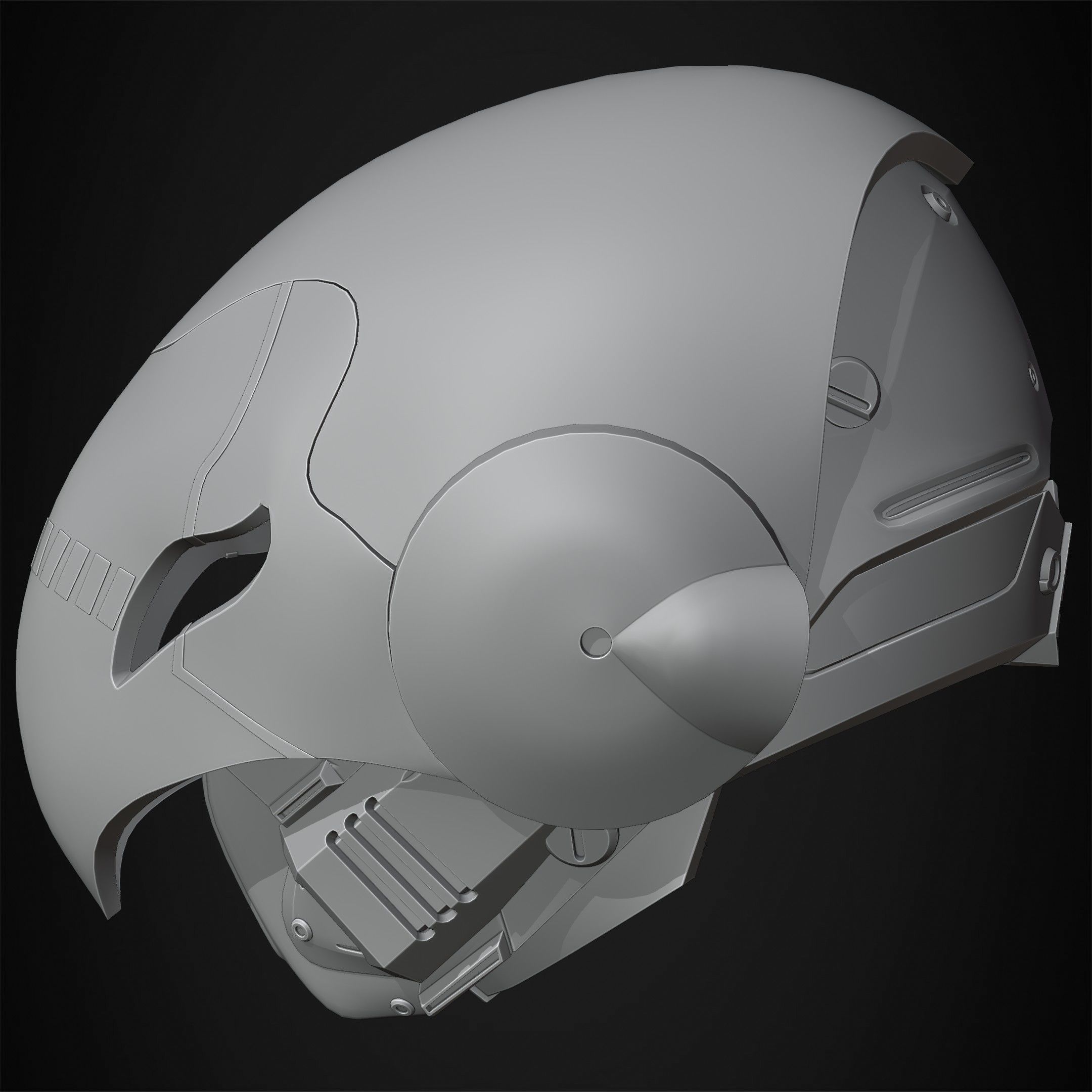 Destiny 2 Celestial Nighthawk Helmet for Cosplay 3D model 3D printable ...