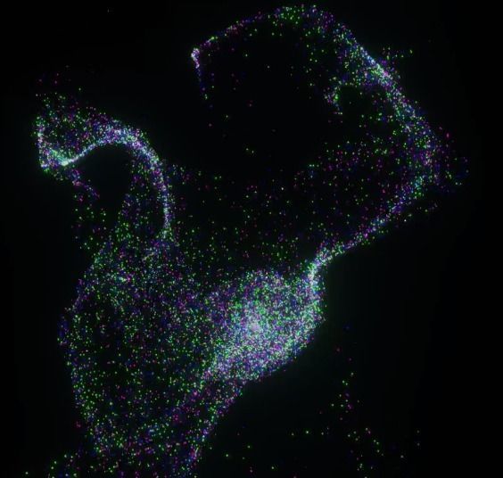 Particle Simulation In Blender Eevee Free 3d Model Animated Cgtrader
