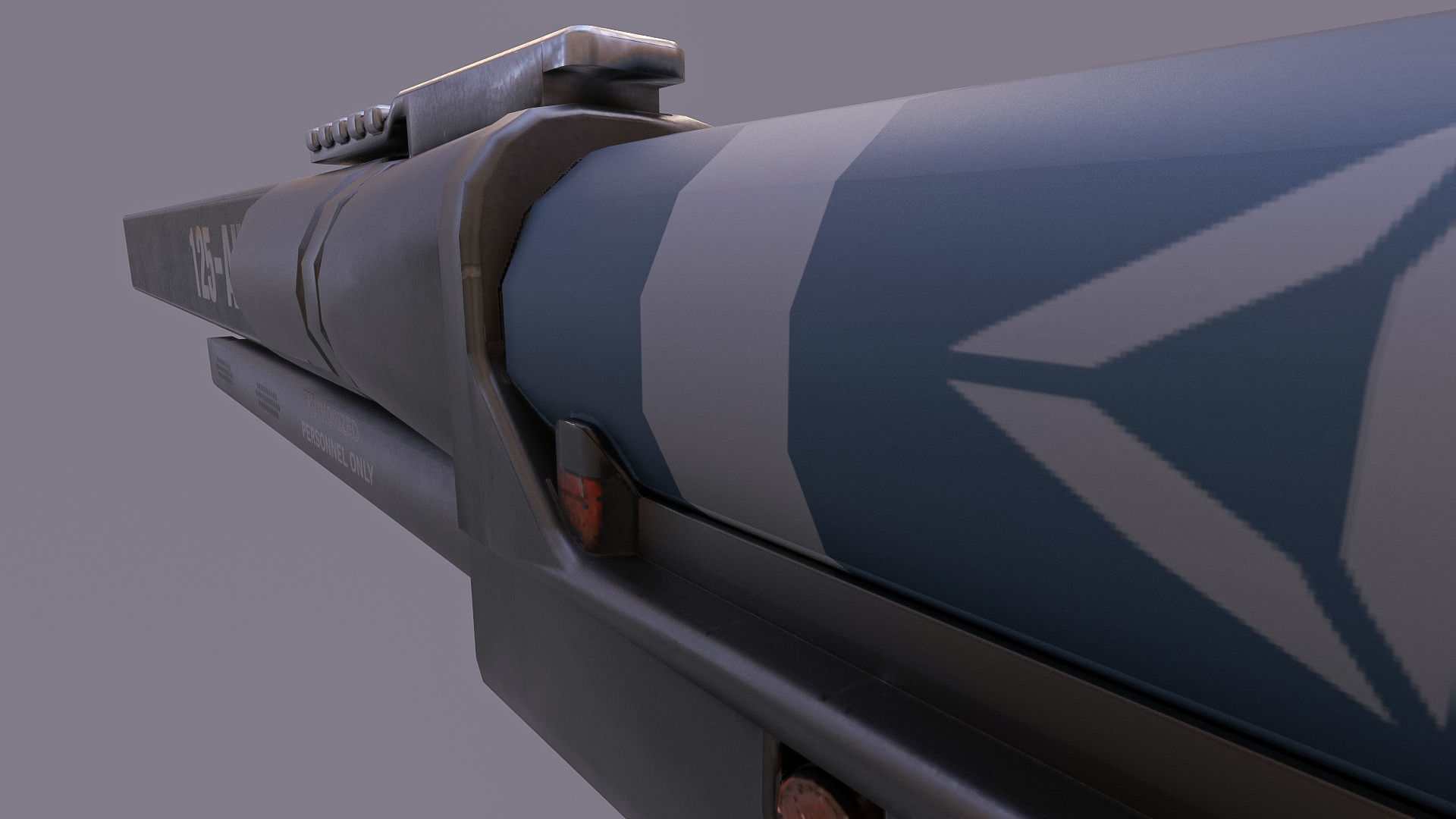 3D model Railgun Heavy Riffle Lowpoly VR / AR / low-poly | CGTrader