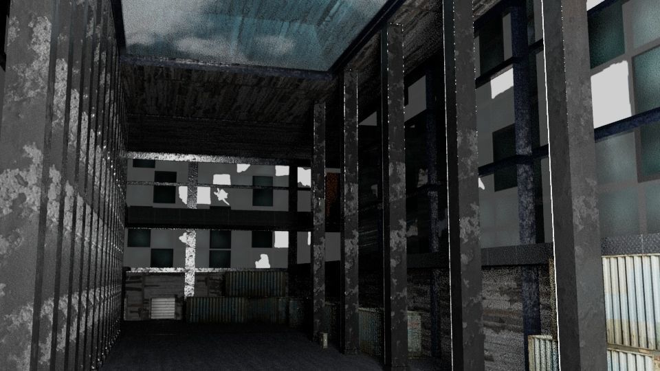 Abandoned Warehouse - Textured file 3D model | CGTrader