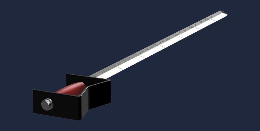 Fullmetal Alchemist - Olivier Armstrong sword 3D model 3D printable ...