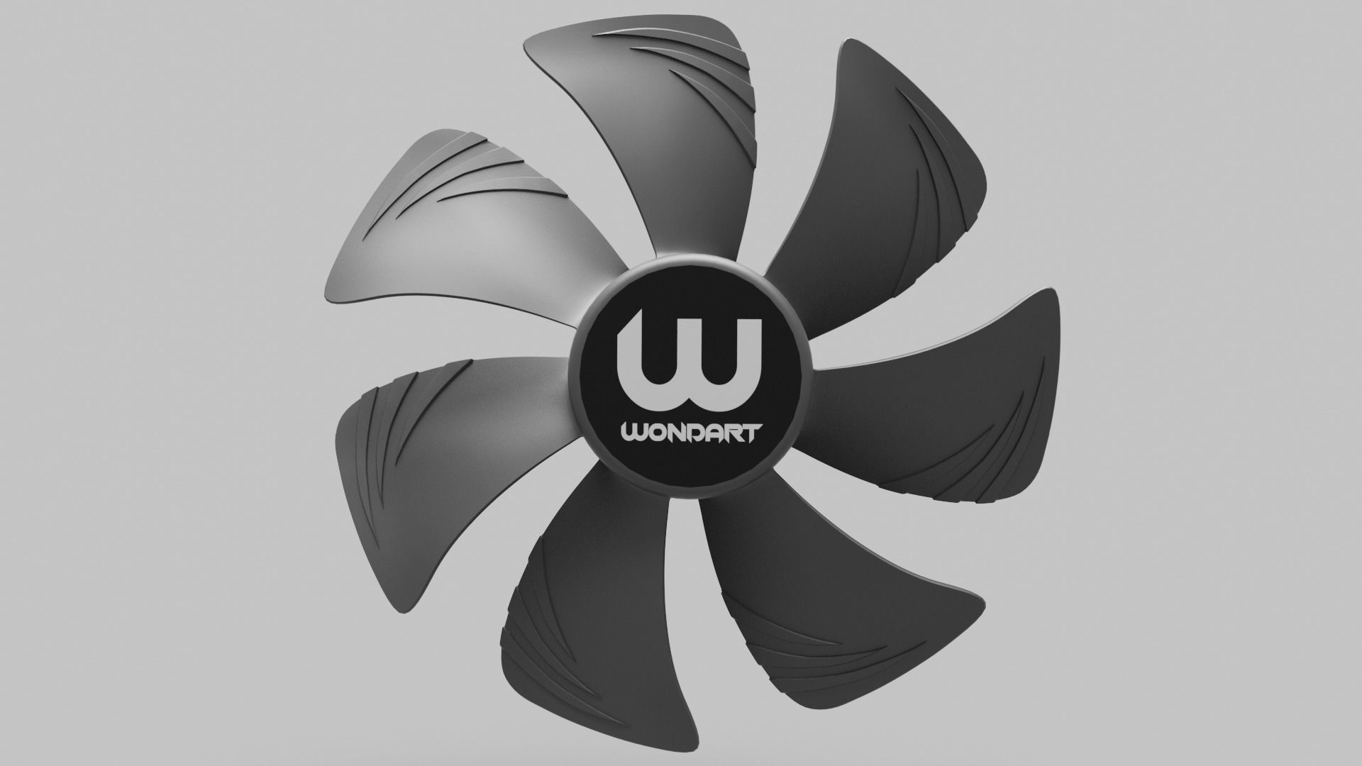 3D model Computer Cooling Fan Blade part VR / AR / low-poly | CGTrader