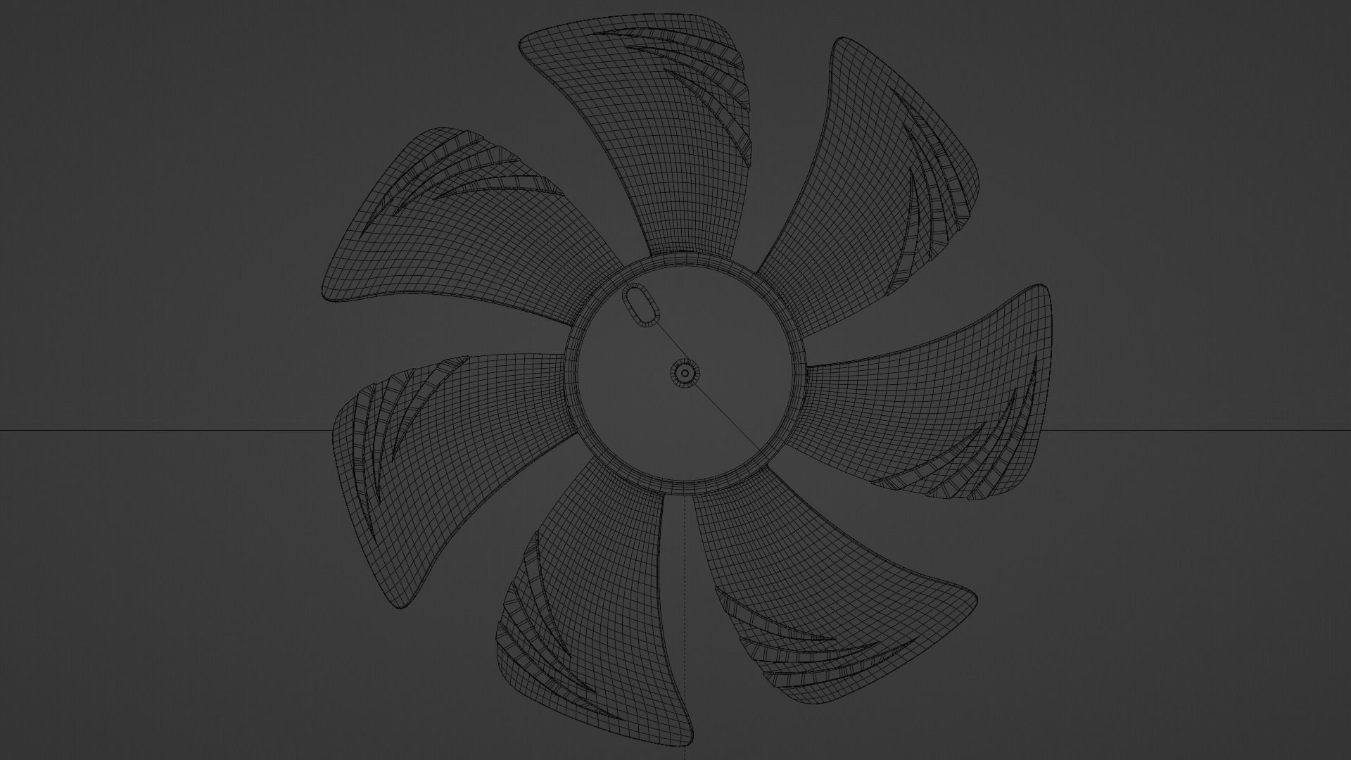 3D model Computer Cooling Fan Blade part VR / AR / low-poly | CGTrader