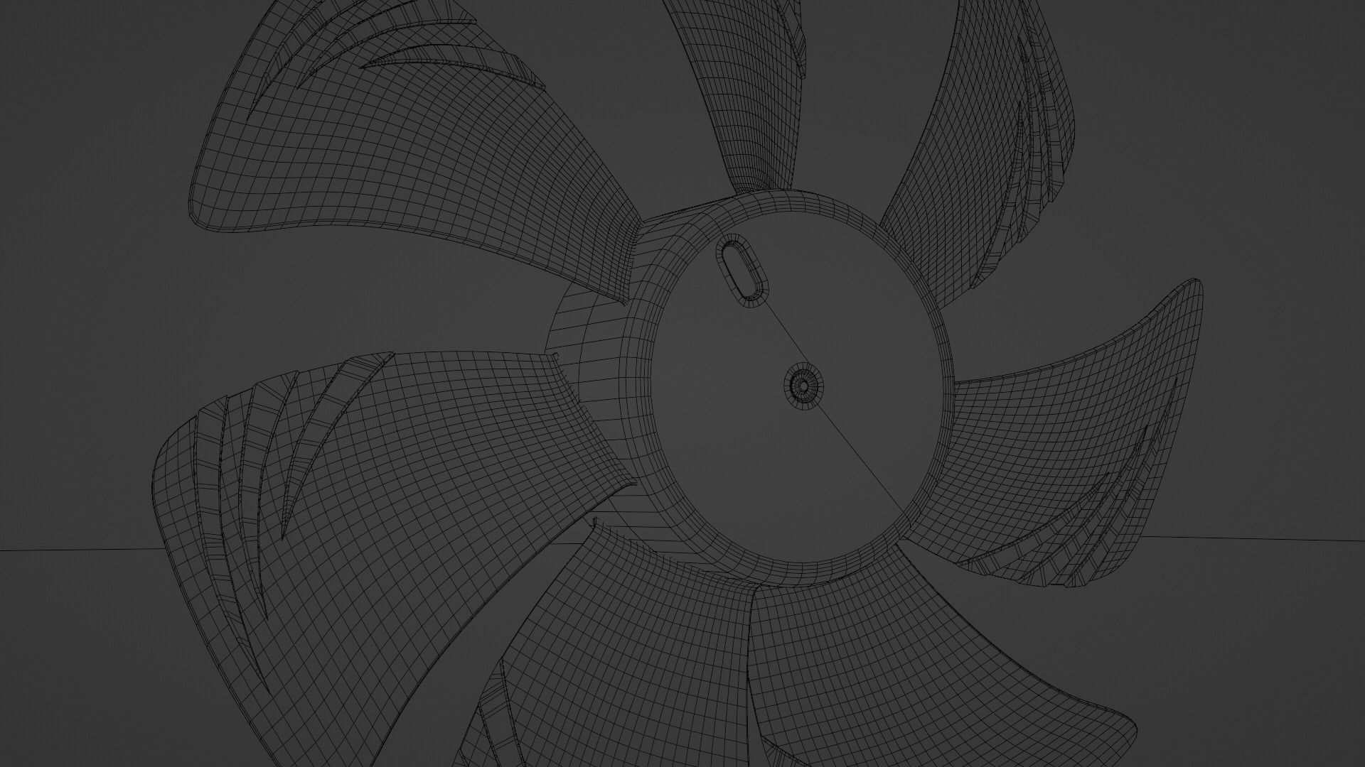 3D model Computer Cooling Fan Blade part VR / AR / low-poly | CGTrader