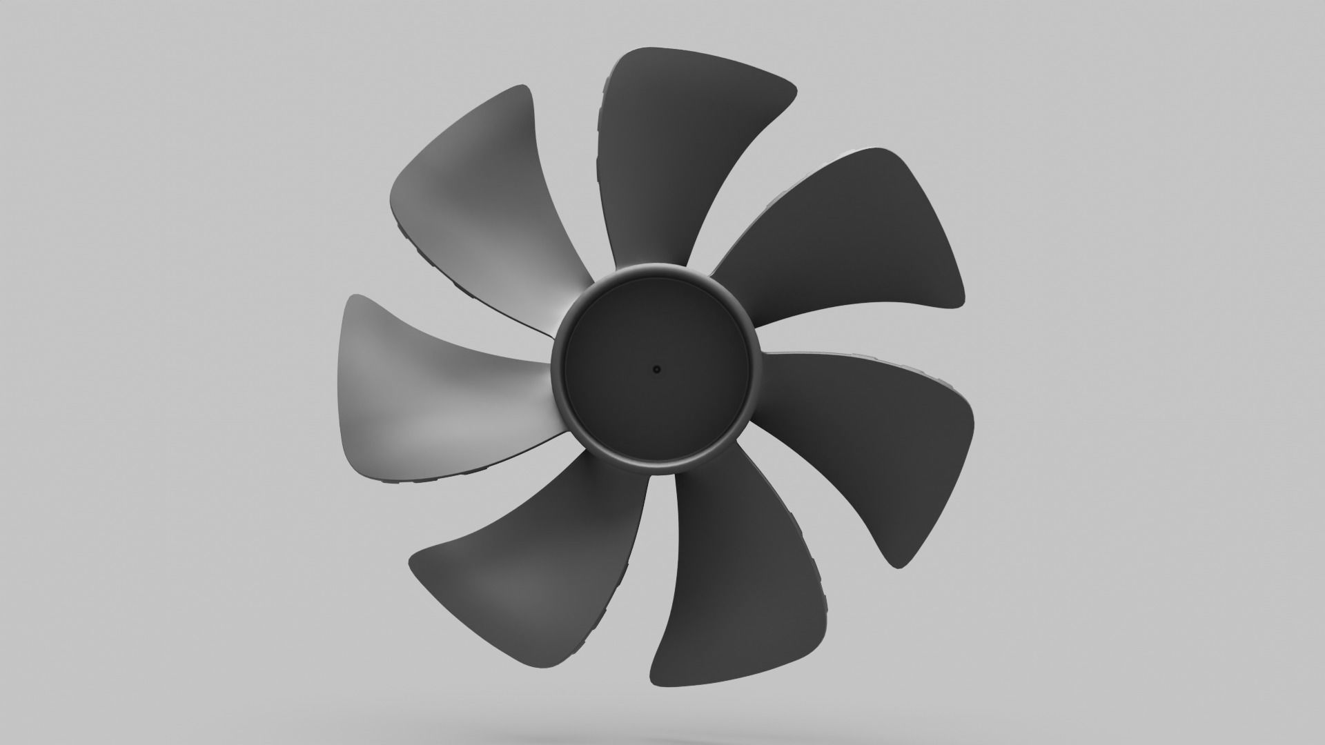 3D model Computer Cooling Fan Blade part VR / AR / low-poly | CGTrader