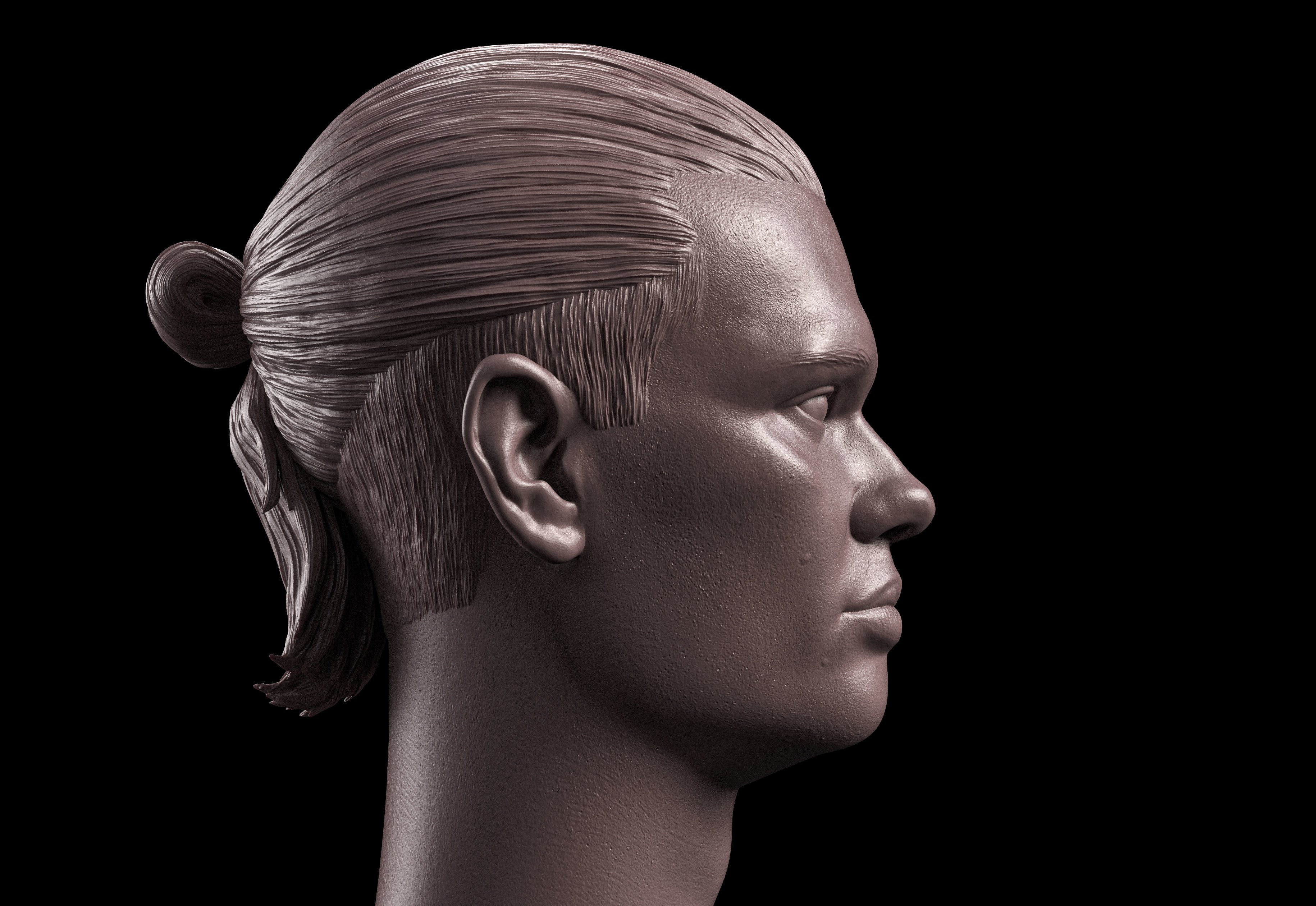 Erling Haaland Head 3D model 3D printable | CGTrader