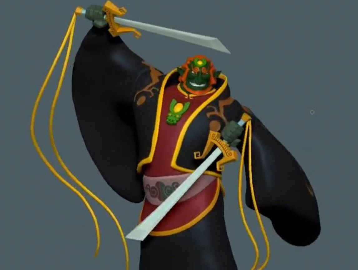 Ganondorf from Legend of Zelda Wind Waker 3D model 3D printable | CGTrader