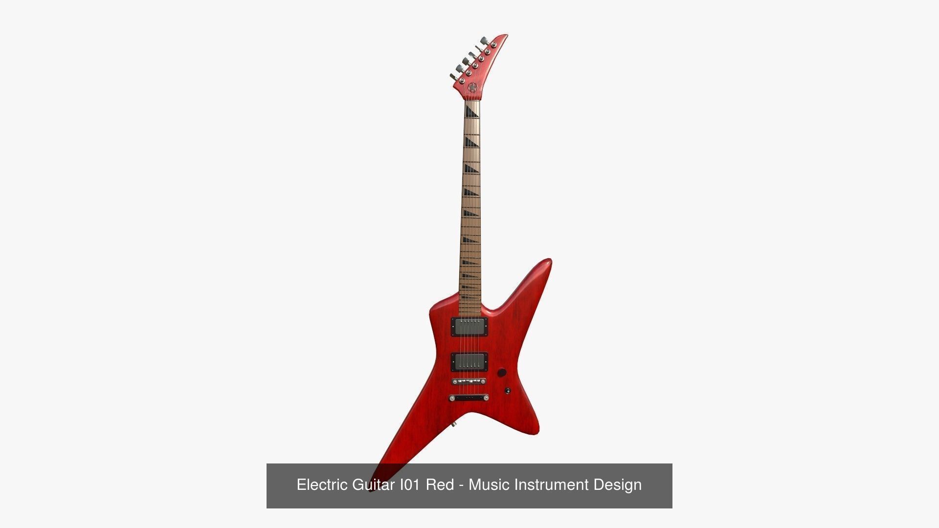 10 Electric Guitar I Collection - Music Instrument Design VR / AR / low ...