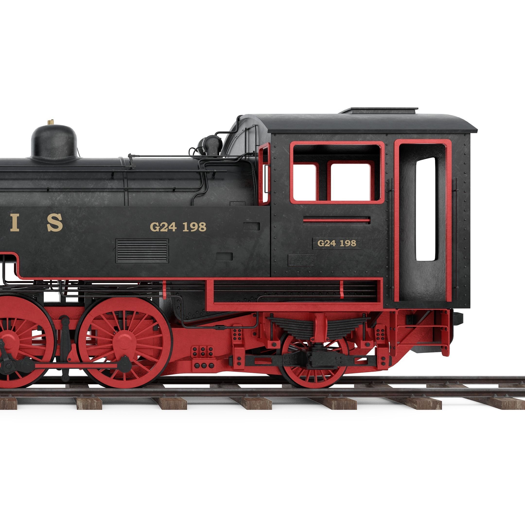 Steam Locomotive 3D model | CGTrader