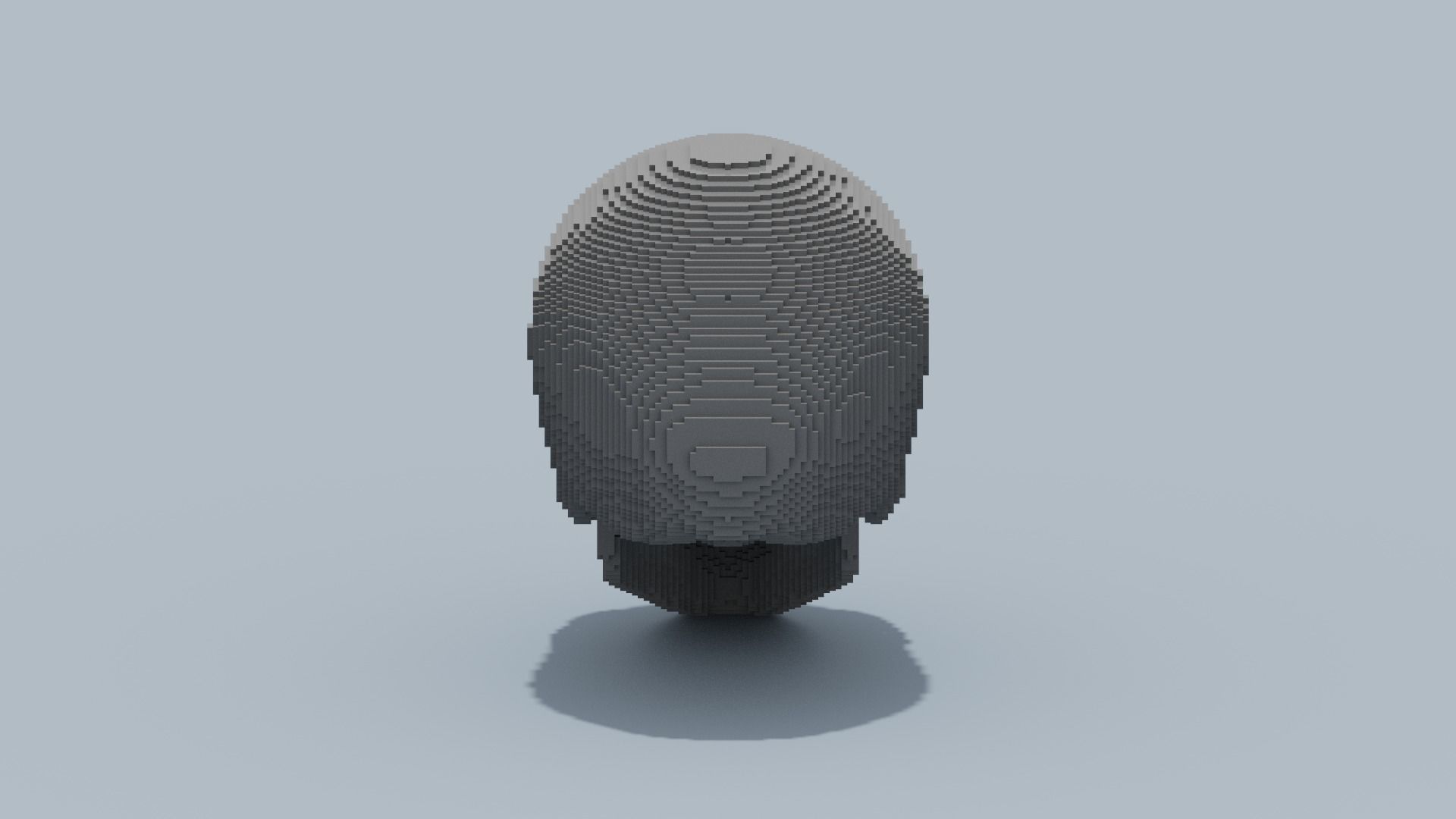 Voxel Skull 3D model | CGTrader