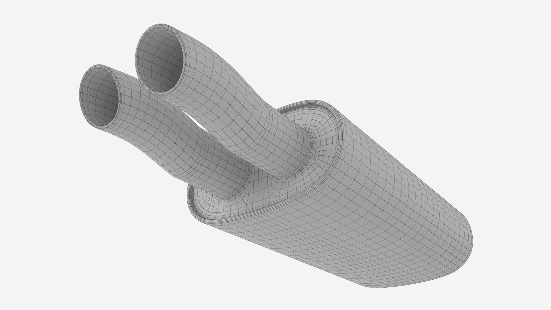 Car Exhaust Pipe 3D model | CGTrader