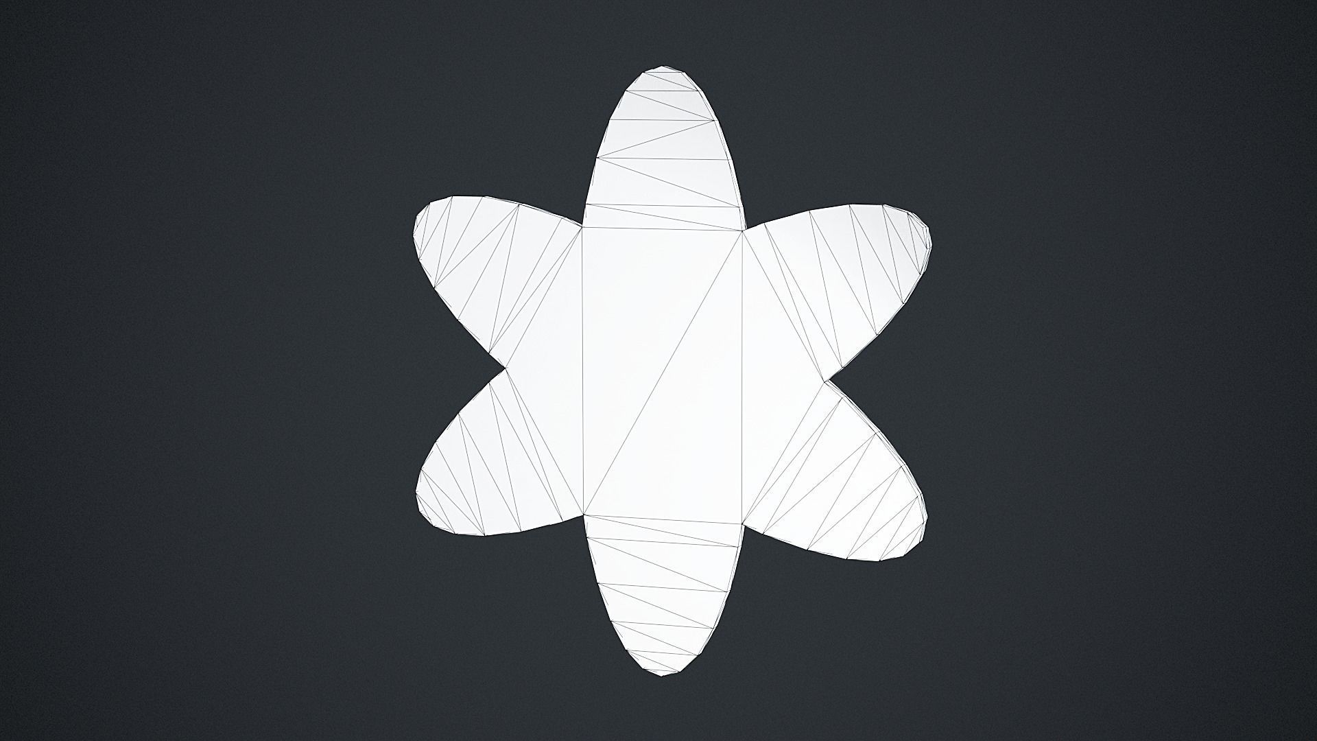 3D model Atomic Badge VR / AR / low-poly | CGTrader