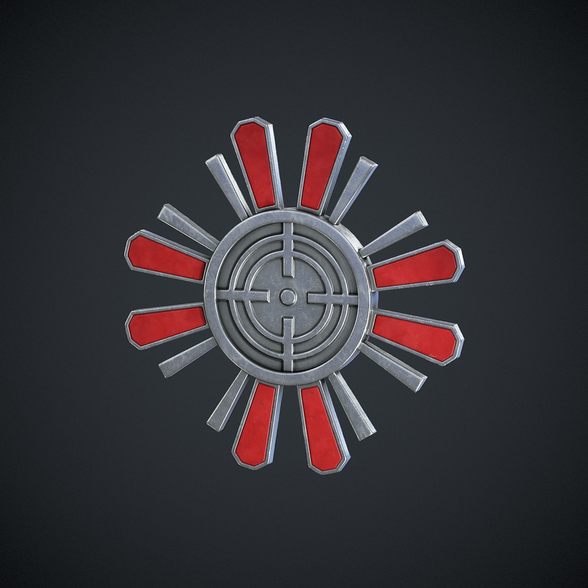 3D model Target Badge VR / AR / low-poly | CGTrader