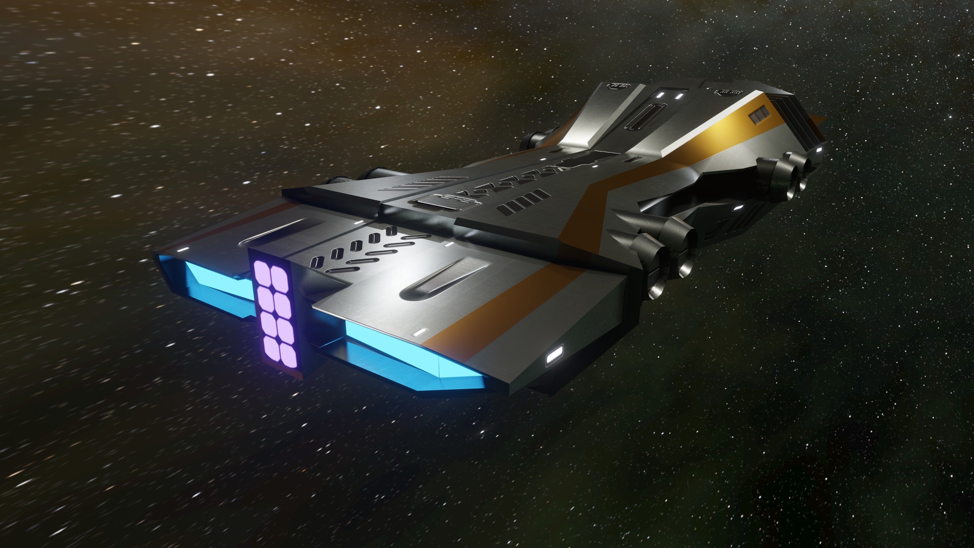 Cargo Spaceship free VR / AR / low-poly 3D model | CGTrader