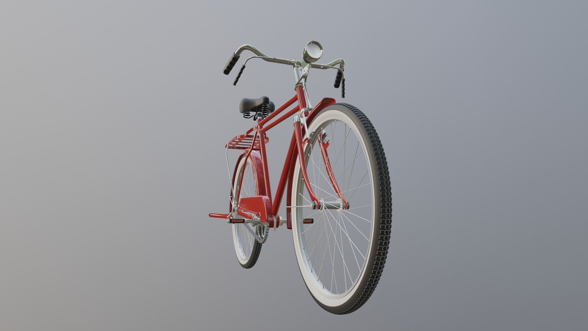 classic road bike 3D model | CGTrader
