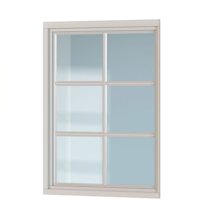 Classic White Window 3D model | CGTrader