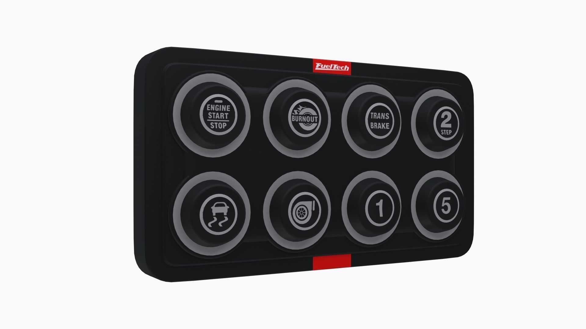 3D model FuelTech SwitchPanel-8 Mini VR / AR / low-poly | CGTrader