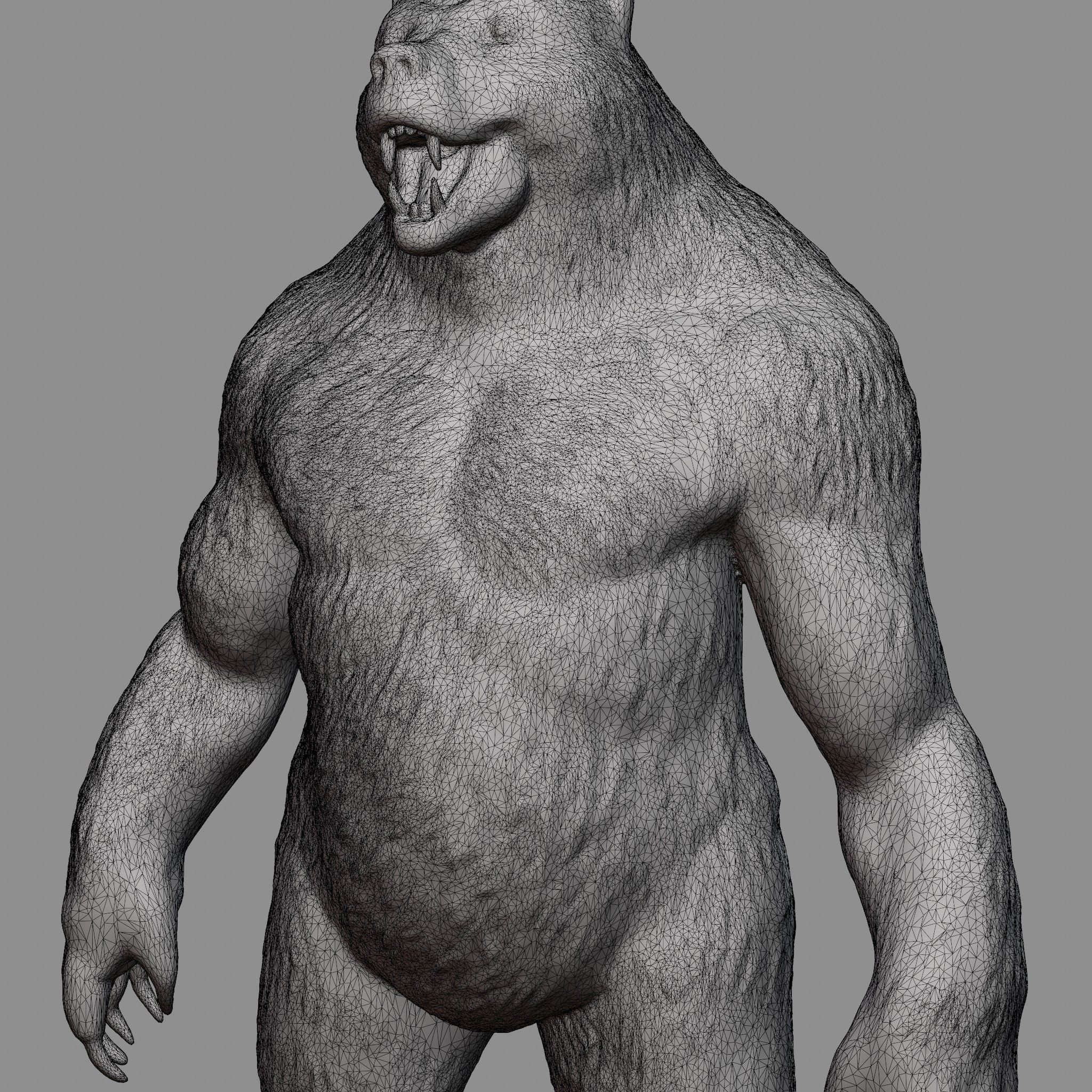 Werebear v1 free 3D model 3D printable | CGTrader
