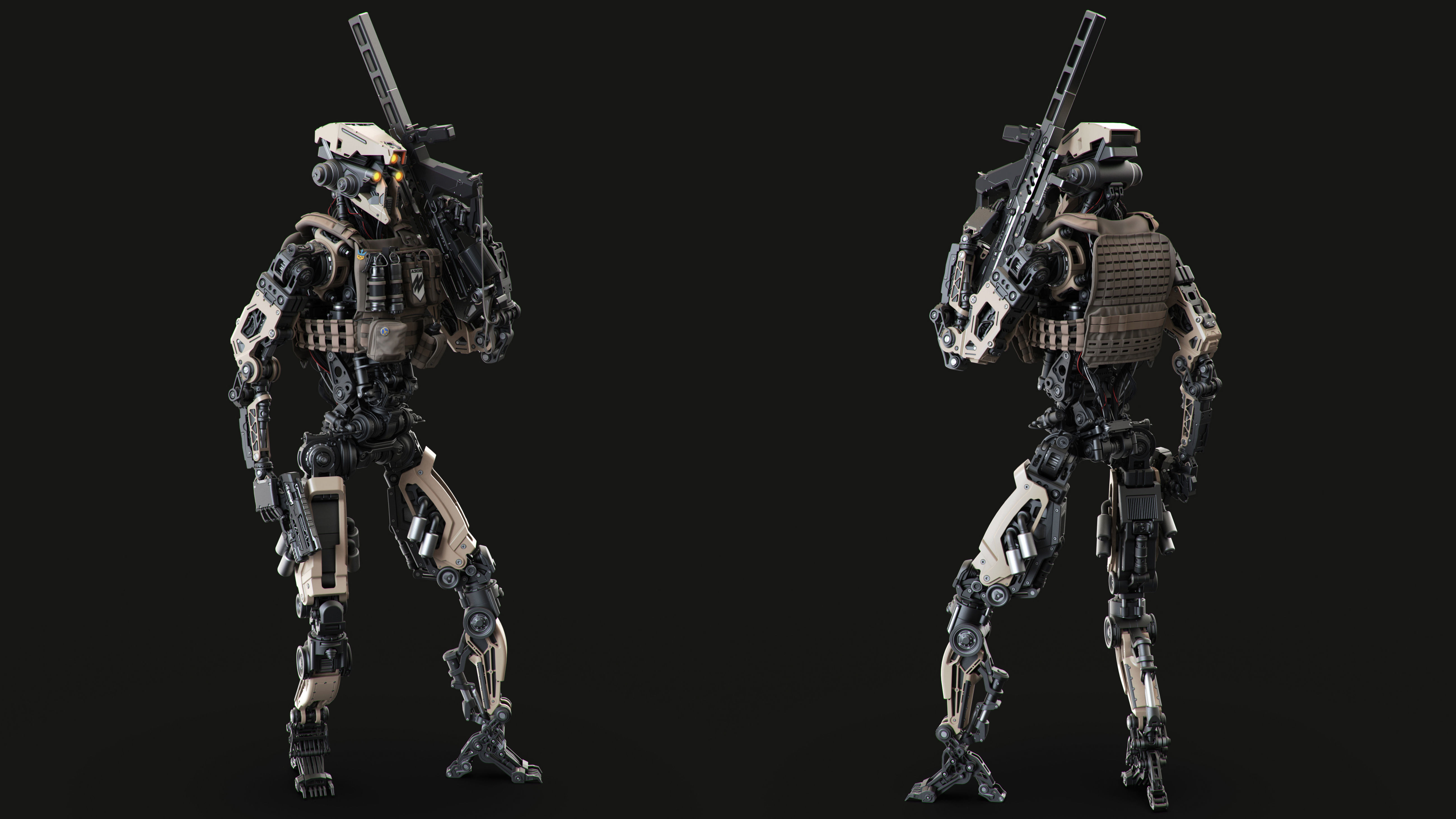 Sci-Fi Hard Surface Mechanical KITBASH 405 DETAILS 3D model | CGTrader