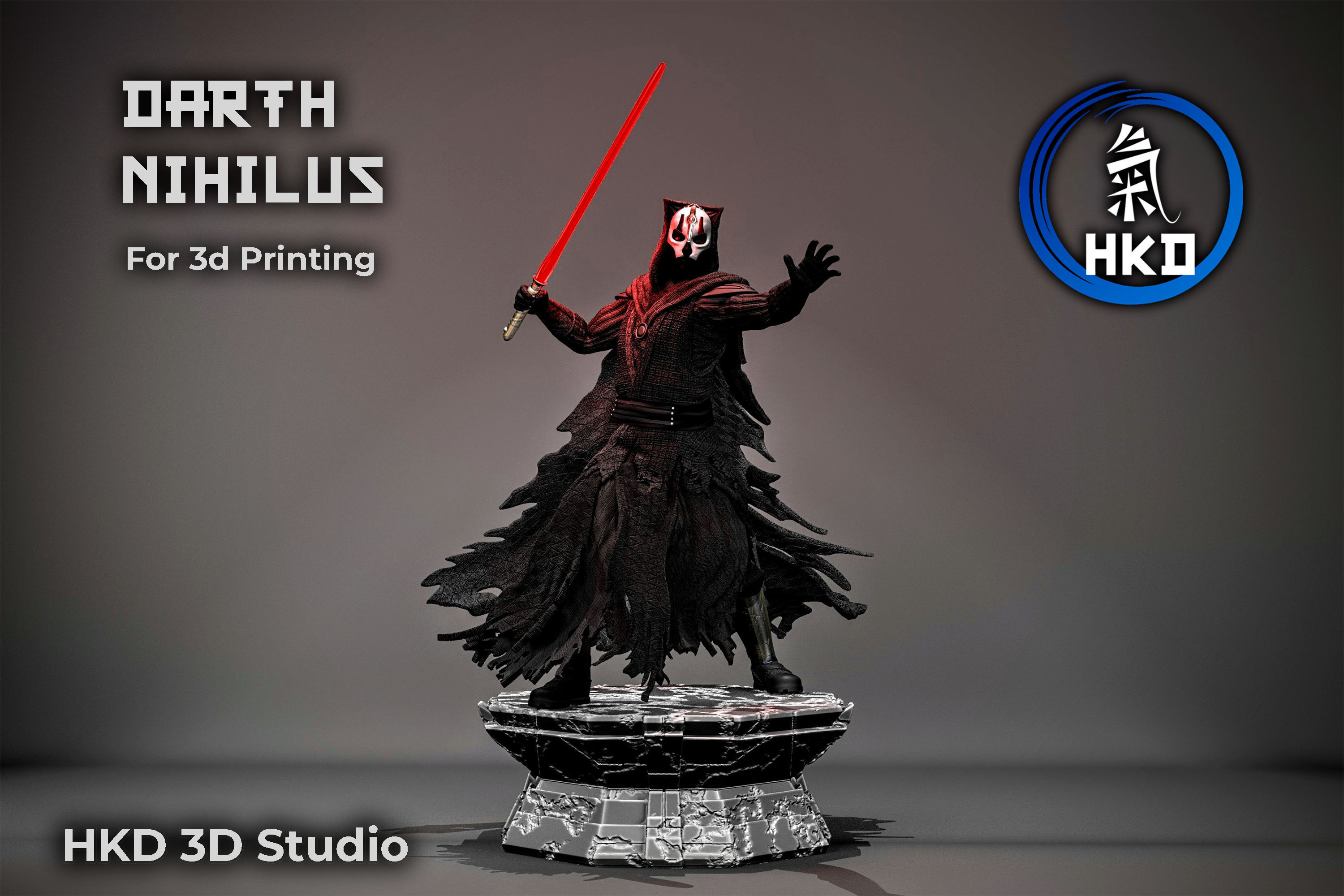 Darth Nihilus Fan Art - Star Wars 3D 3D model 3D printable | CGTrader