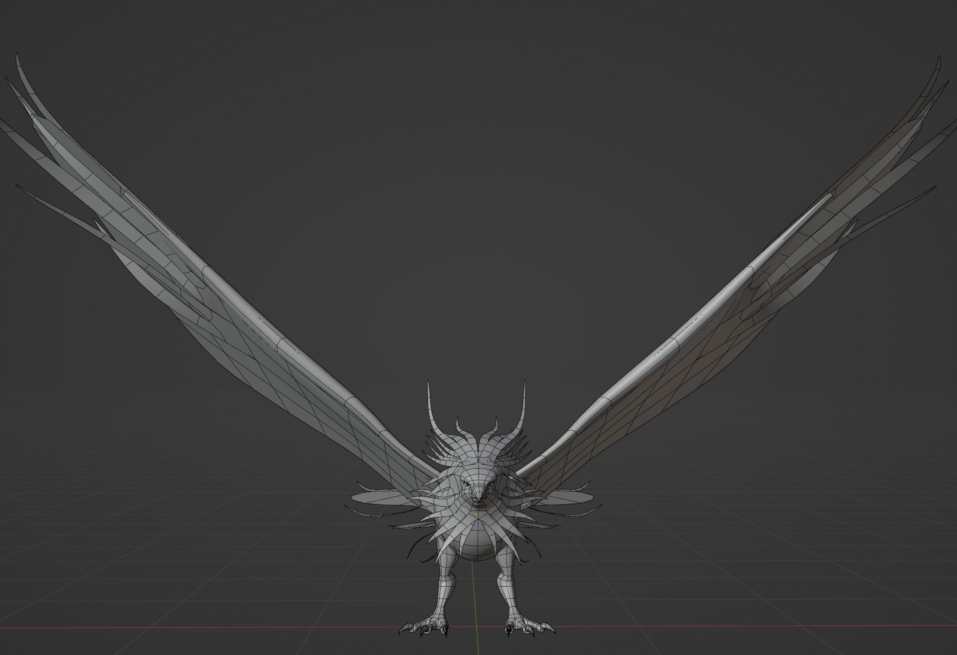 3D model Anime Phoenix VR / AR / low-poly | CGTrader