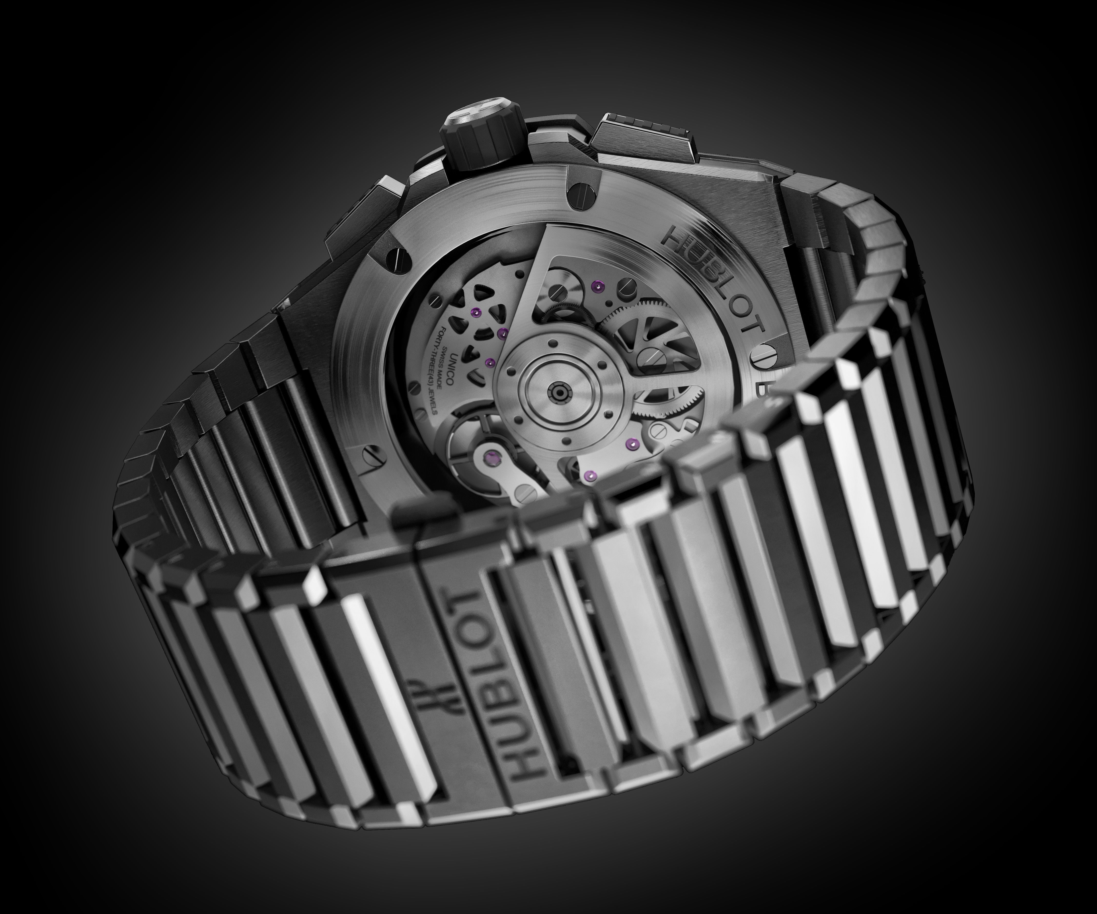 HUBLOT - Big Bang - Integrated Titanium 3D model | CGTrader