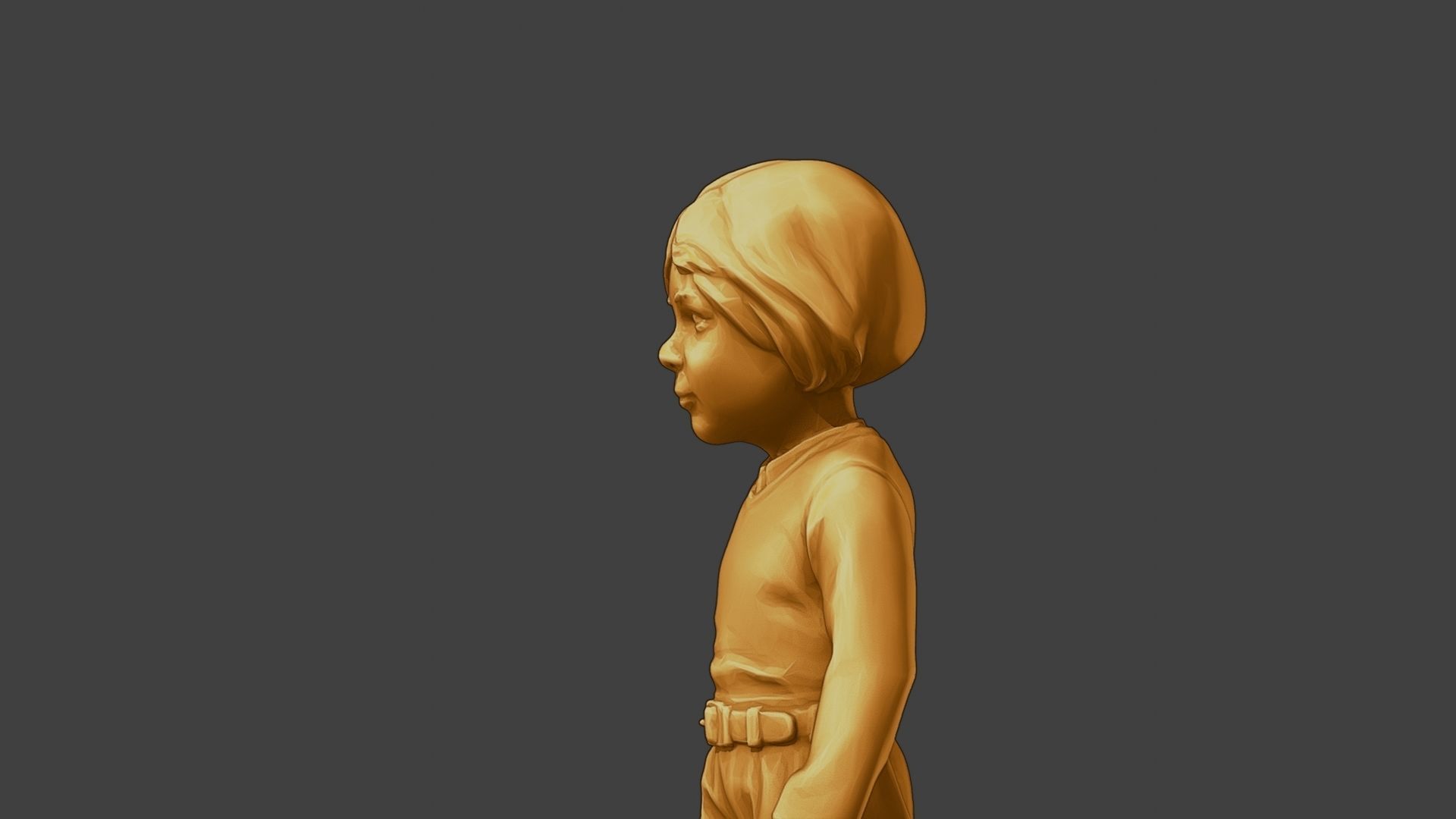 ww2 Casual Little Boy CLB1 007 3D model 3D printable | CGTrader