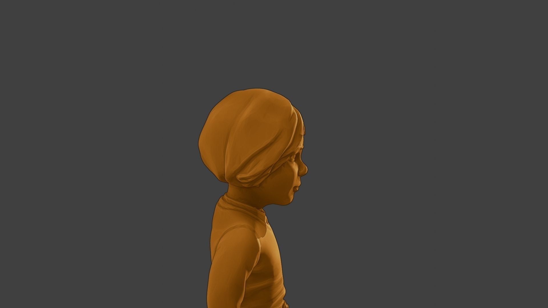 ww2 Casual Little Boy CLB1 007 3D model 3D printable | CGTrader