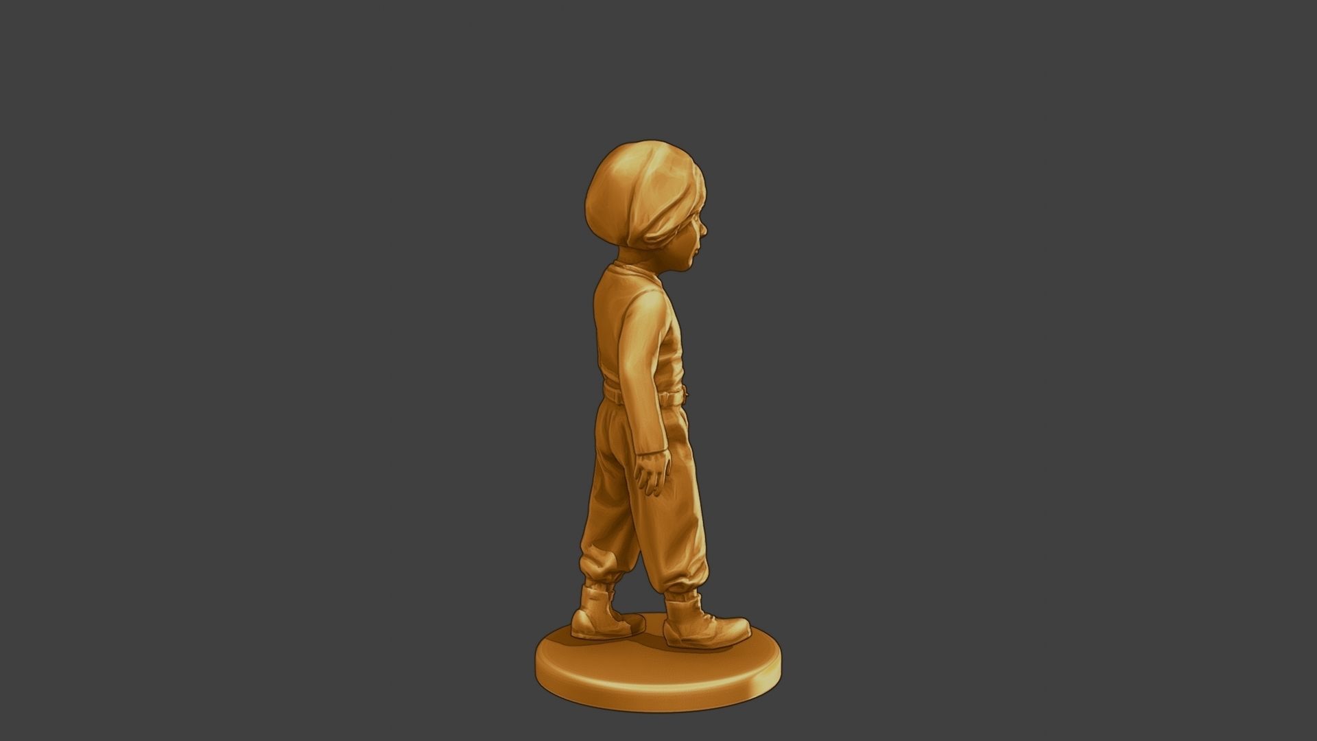 ww2 Casual Little Boy CLB1 007 3D model 3D printable | CGTrader