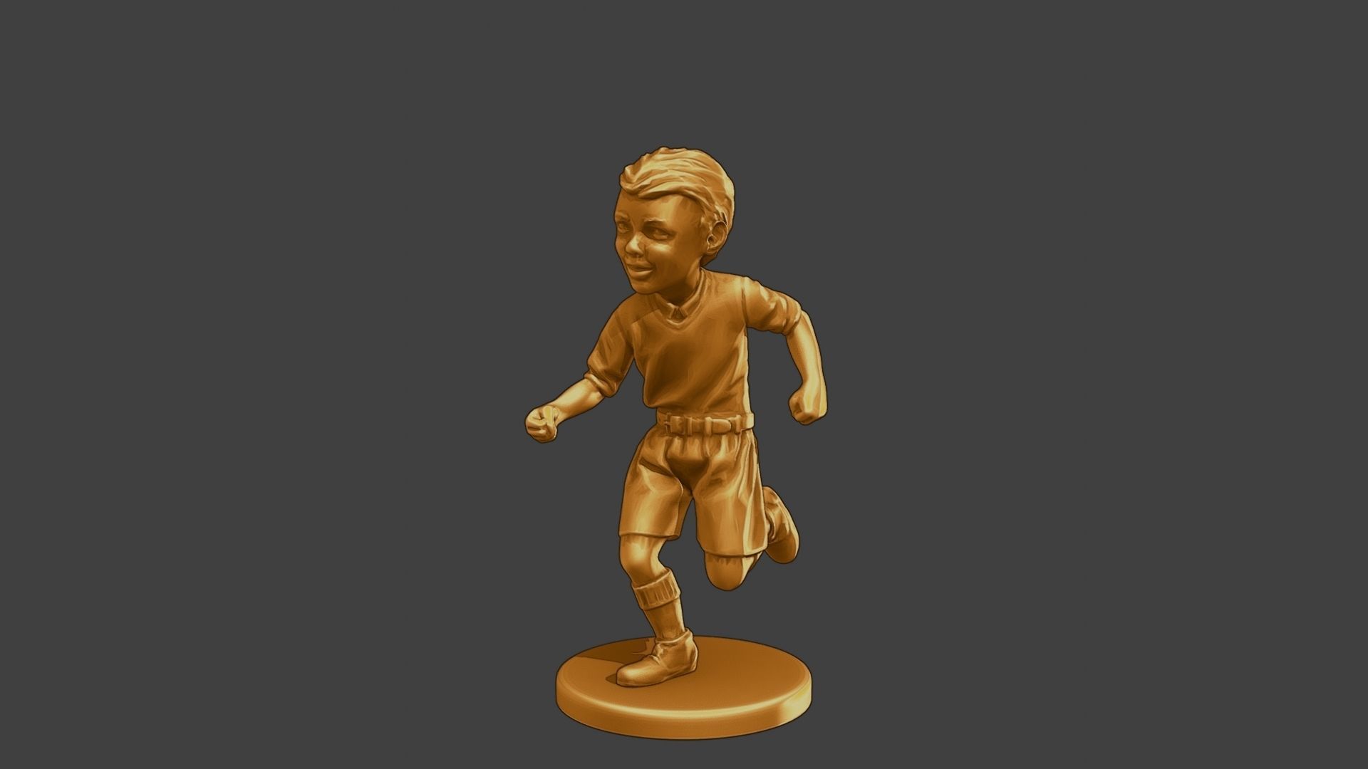 ww2 Casual Little Boy CLB1 008 3D model 3D printable | CGTrader