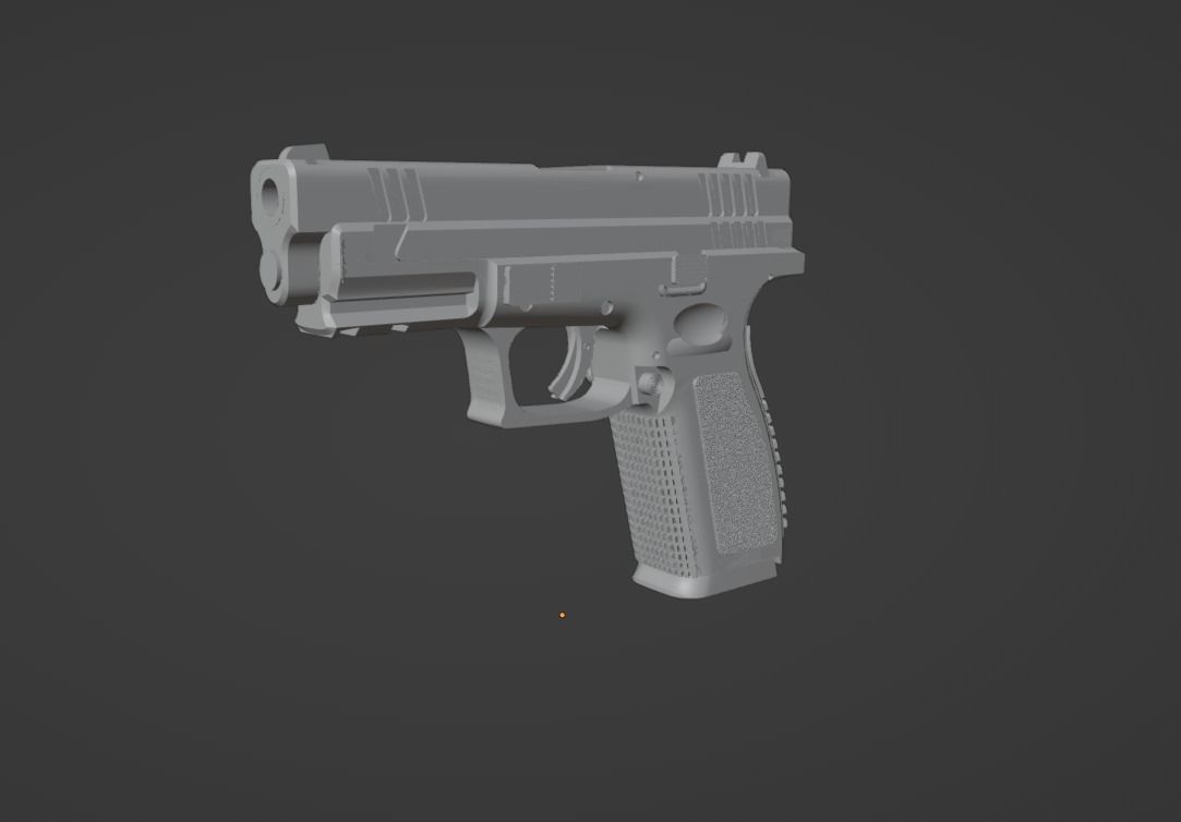 Springfield Armory XD 3D model 3D printable | CGTrader
