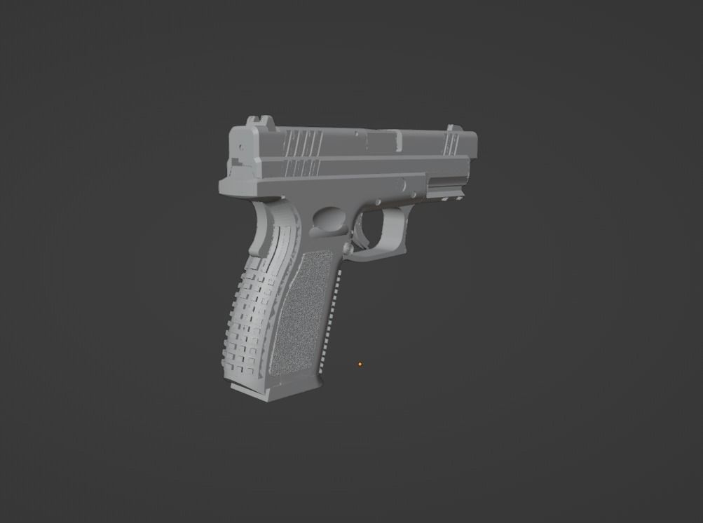 Springfield Armory XD 3D model 3D printable | CGTrader