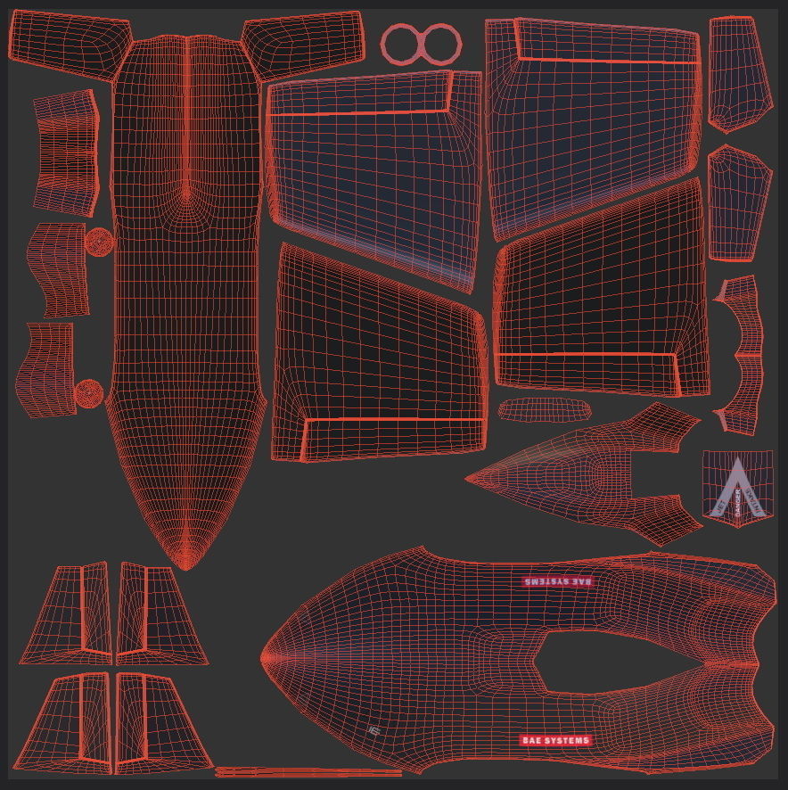BAE UAS Concept 1 3D model | CGTrader