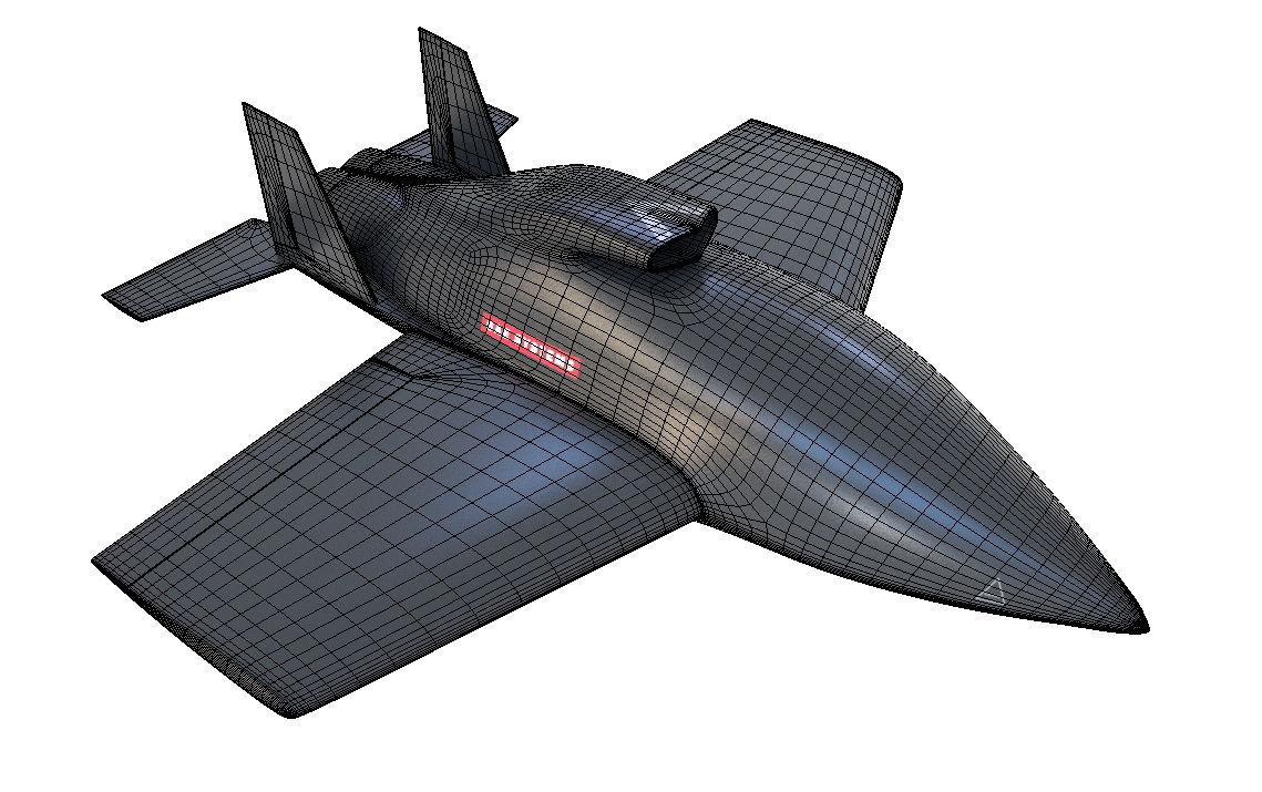 BAE UAS Concept 1 3D model | CGTrader