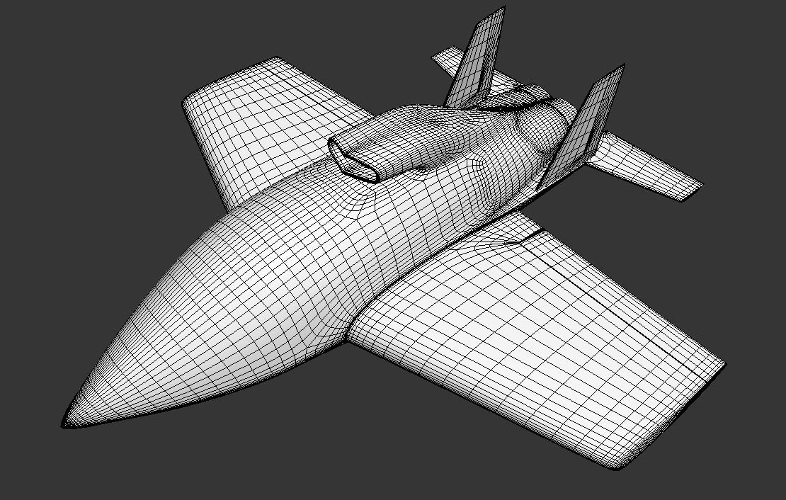 BAE UAS Concept 1 3D model | CGTrader