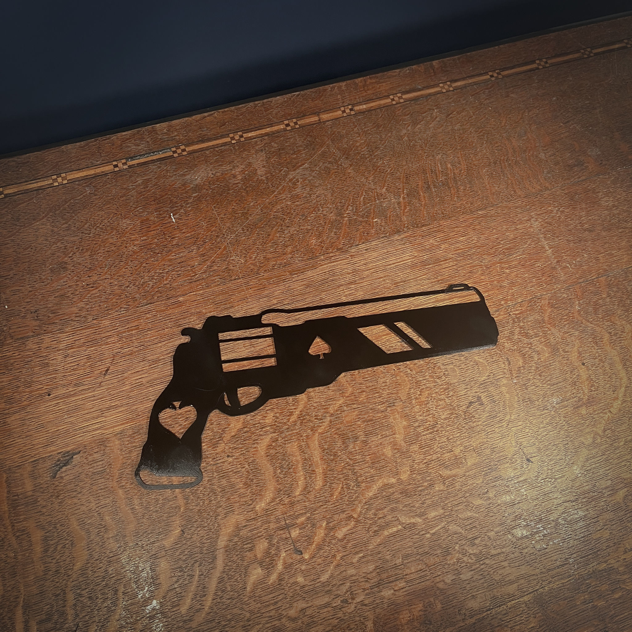 DESTINY 2 ACE OF SPADES 2D DECOR WALL ART STENCIL SILHOUETTE 3D model ...