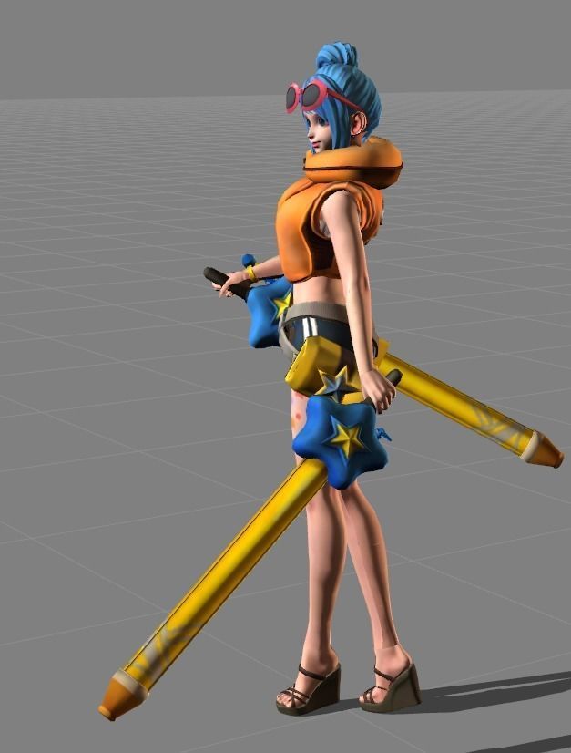 fanny Lifeguard Skin 3D model animated rigged | CGTrader