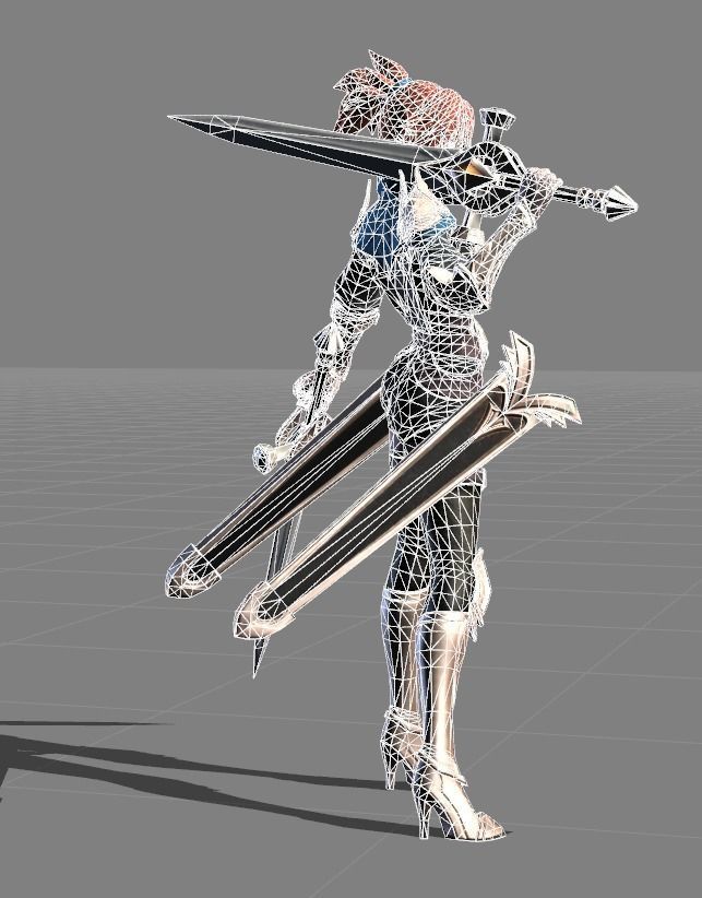 3D model Fanny Imperial Warrior VR / AR / low-poly | CGTrader