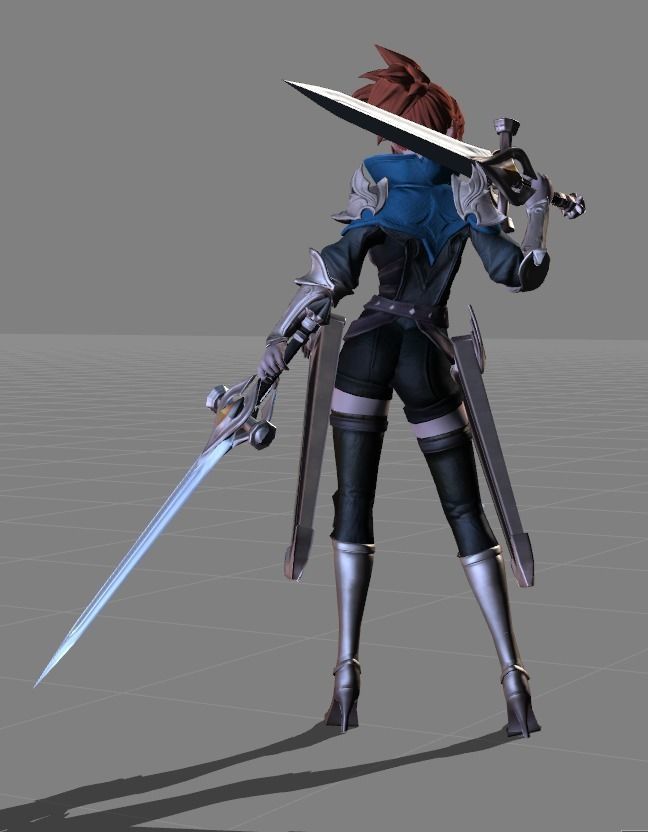 3D model Fanny Imperial Warrior VR / AR / low-poly | CGTrader