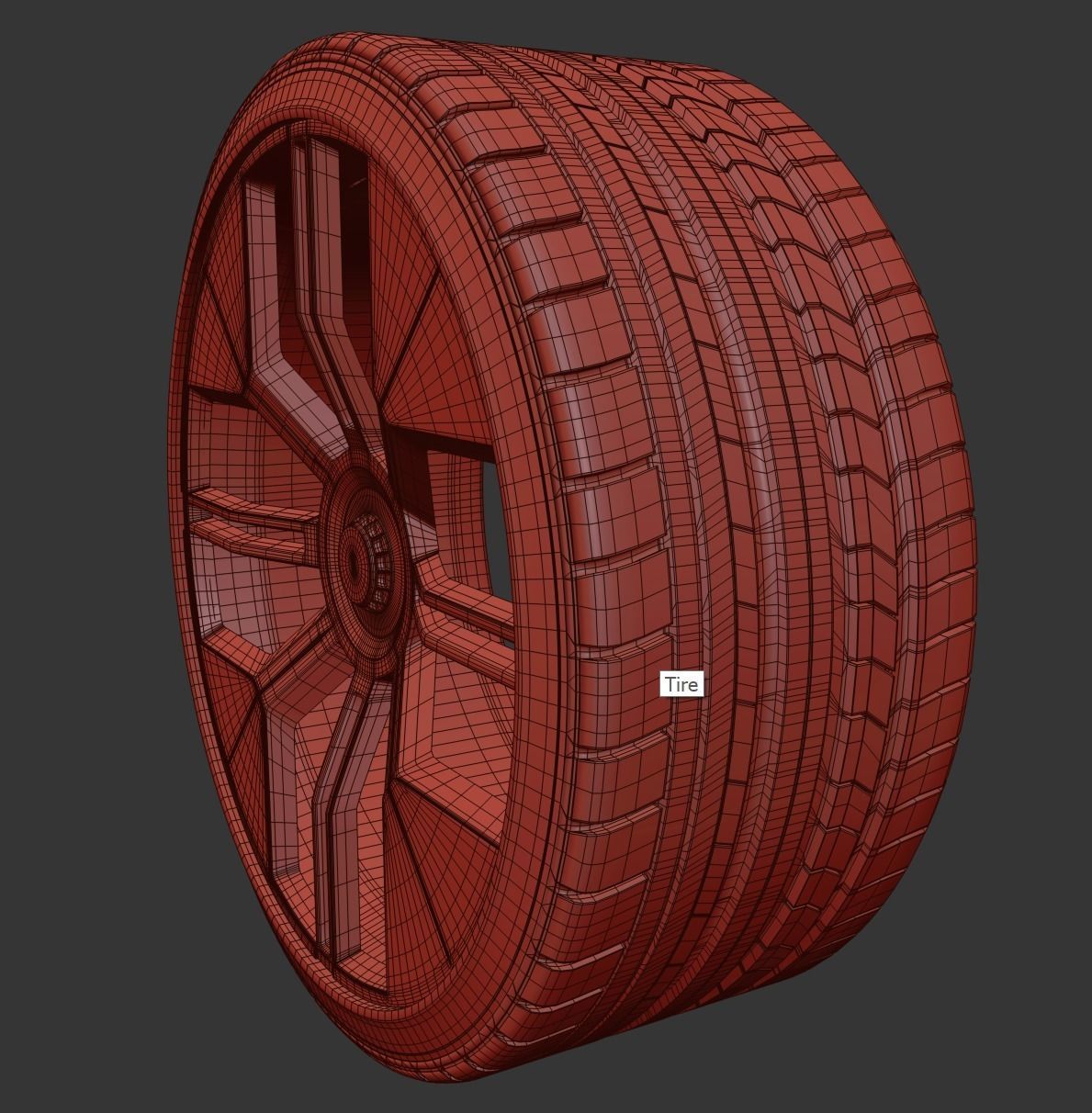 Polestar O2 wheel 3D model | CGTrader