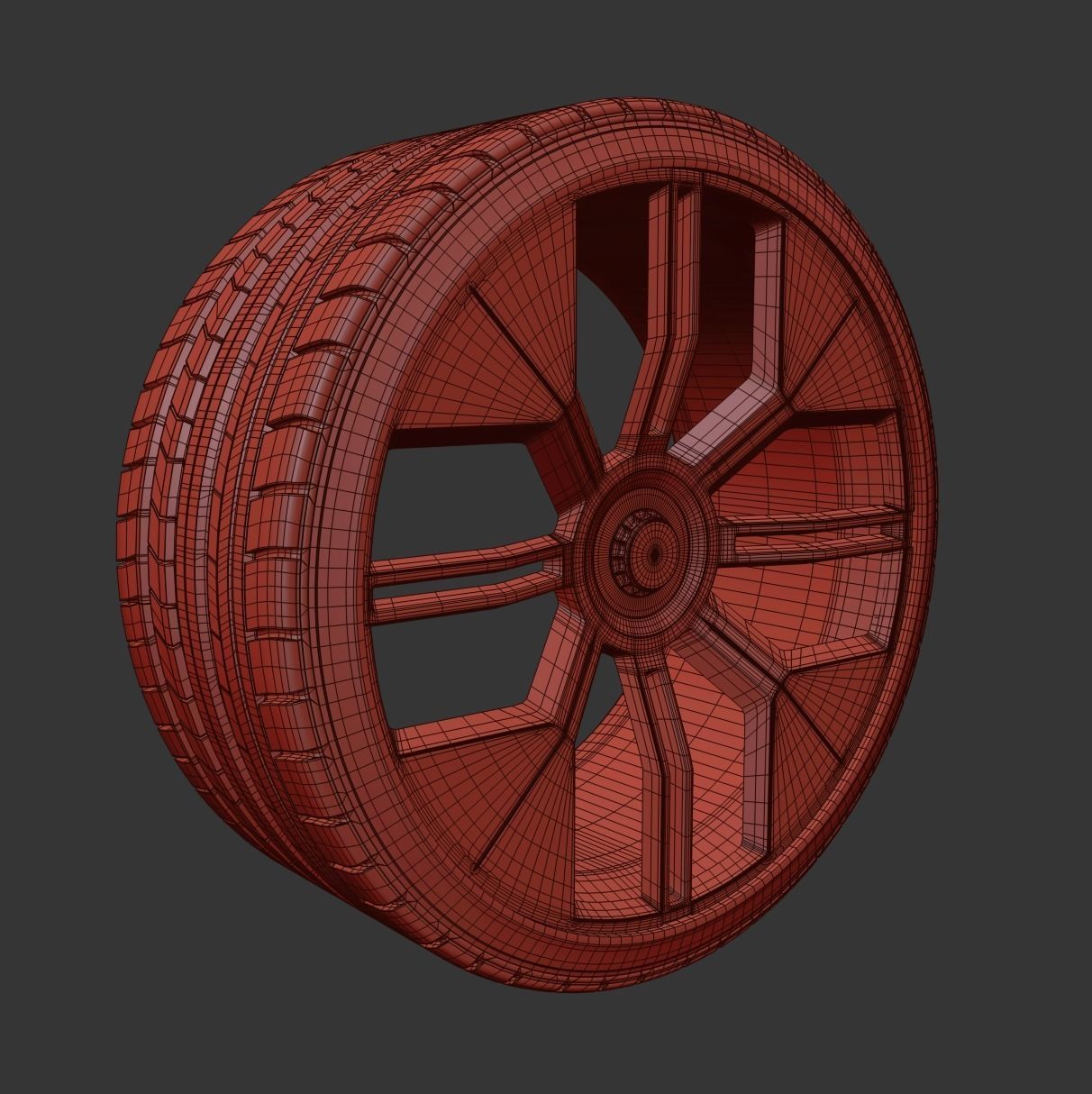 Polestar O2 wheel 3D model | CGTrader