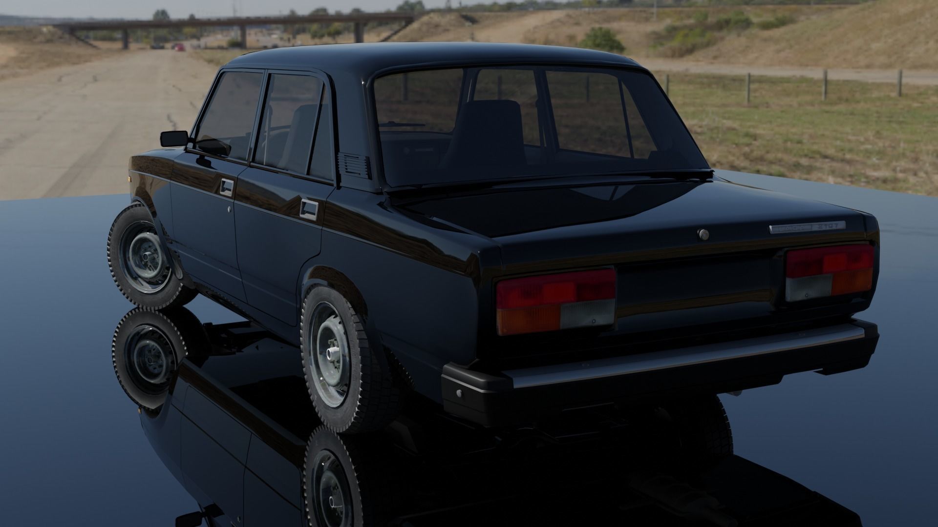 LADA VAZ 2107 3D model | CGTrader