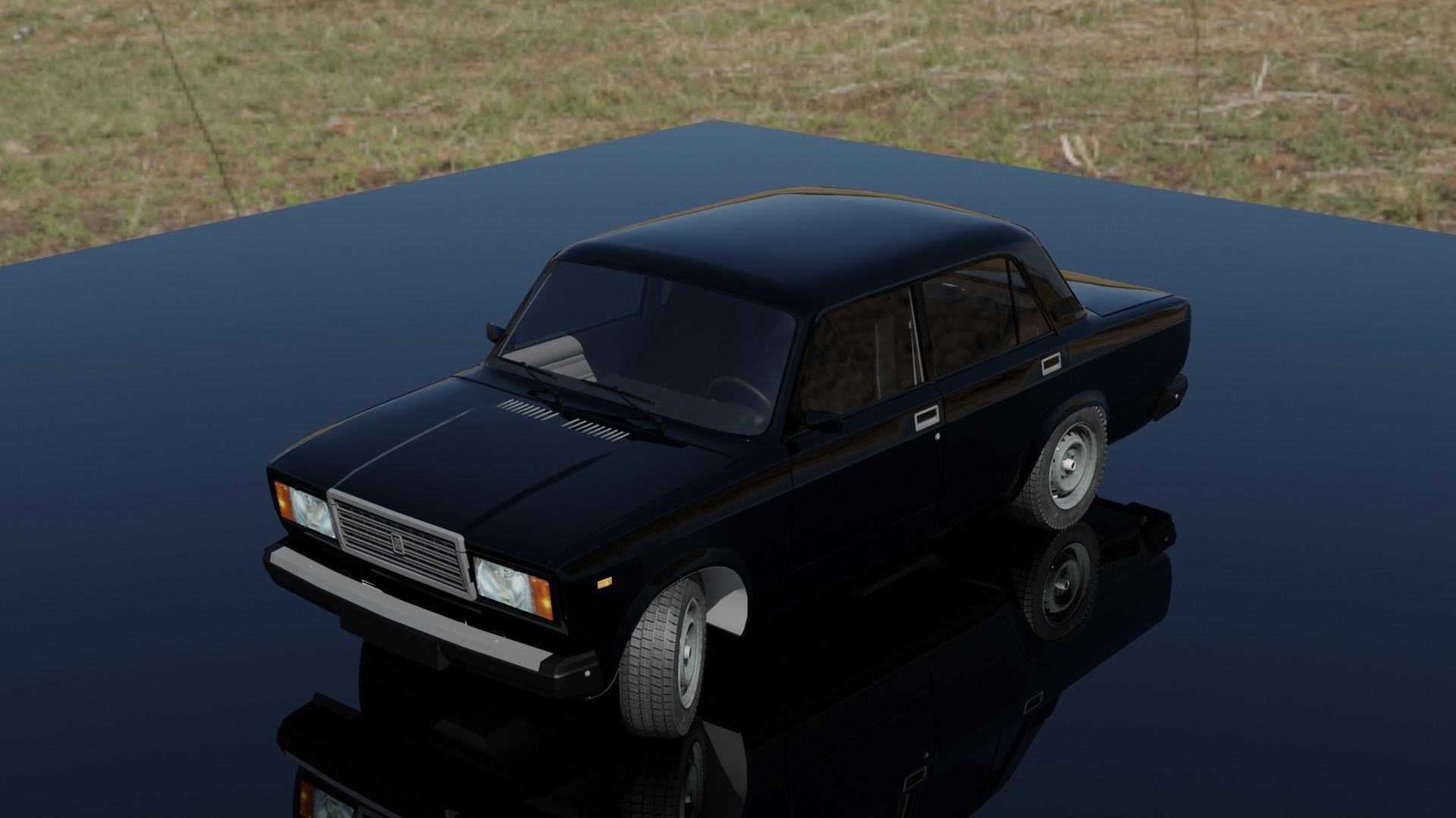 LADA VAZ 2107 3D model | CGTrader