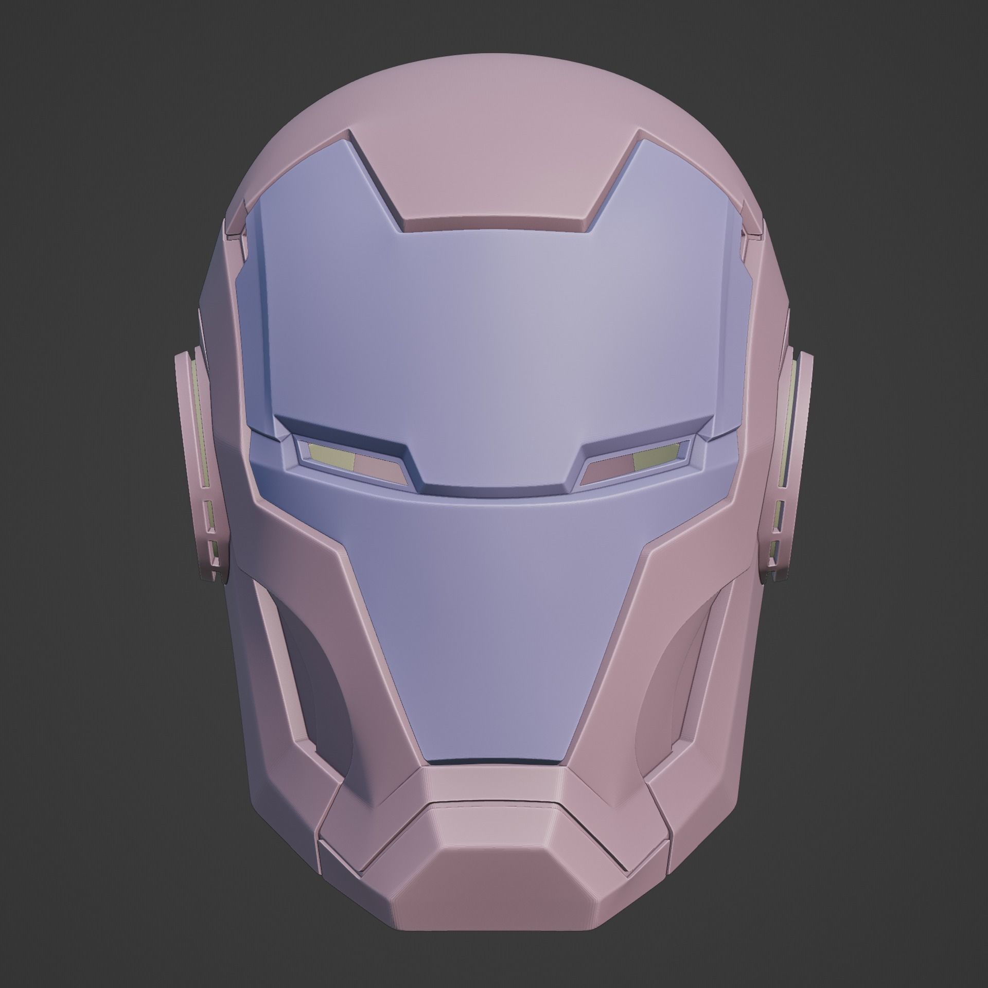 Iron Man Stealth Helmet V2 3D model 3D printable | CGTrader