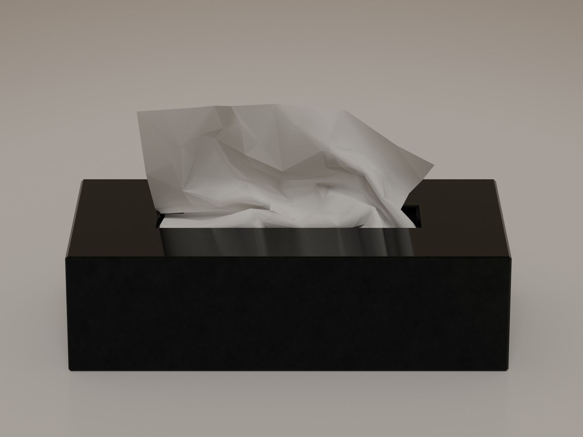 Tissue Box free VR / AR / low-poly 3D model | CGTrader