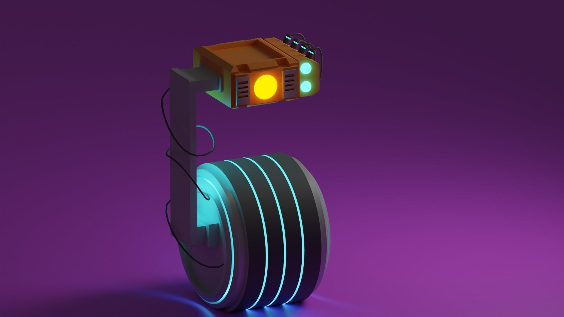 3D model ROBOT PHONE 3D MODELS VR / AR / low-poly | CGTrader