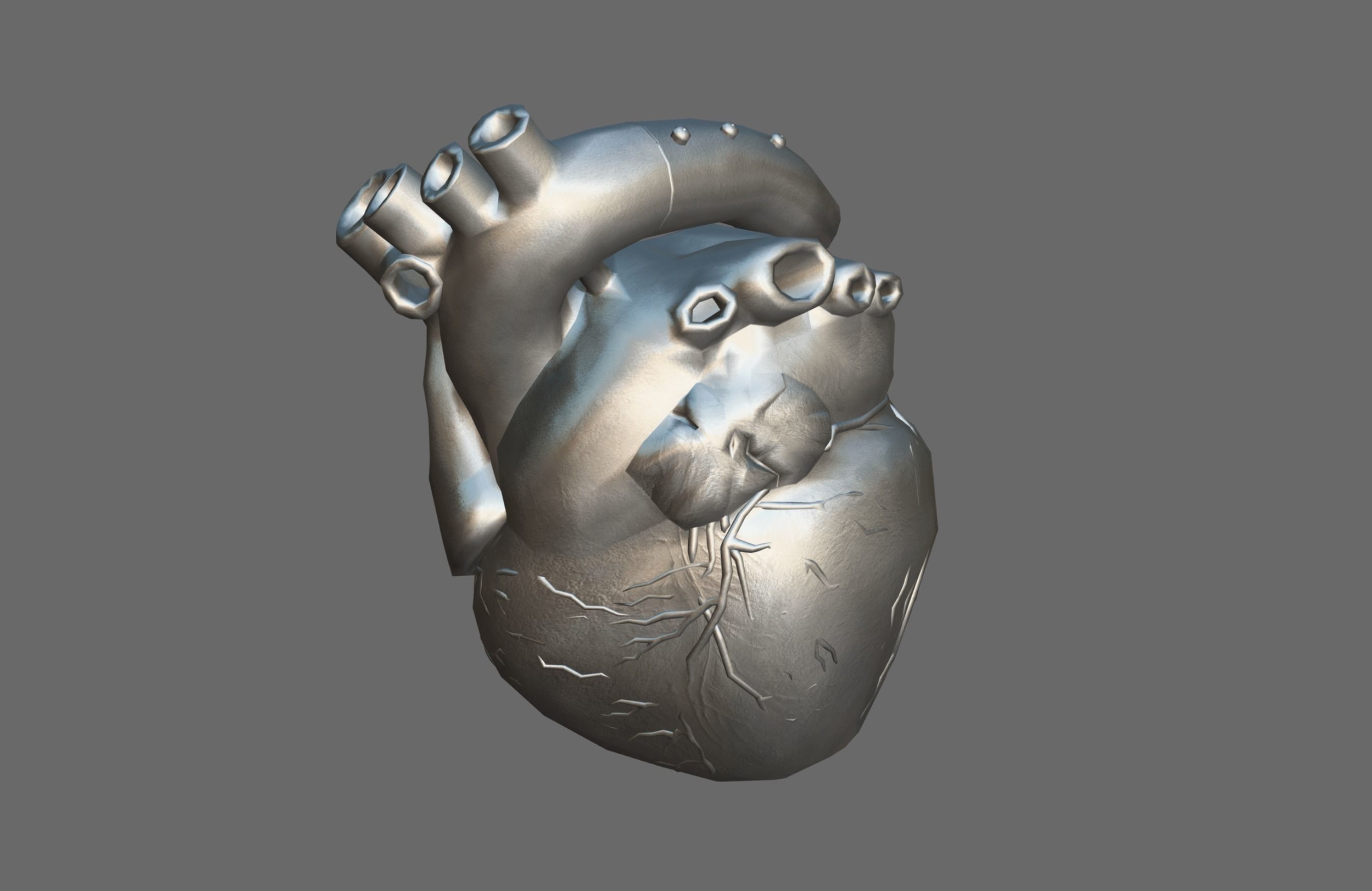 3D model Human Heart VR / AR / low-poly rigged animated | CGTrader